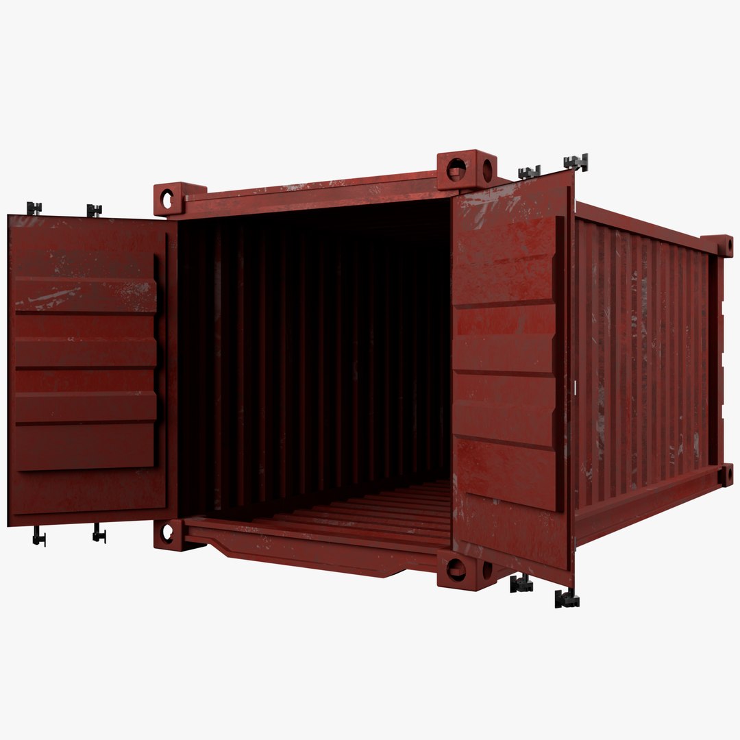 Free 3D Cargo Container - TurboSquid 2049753
