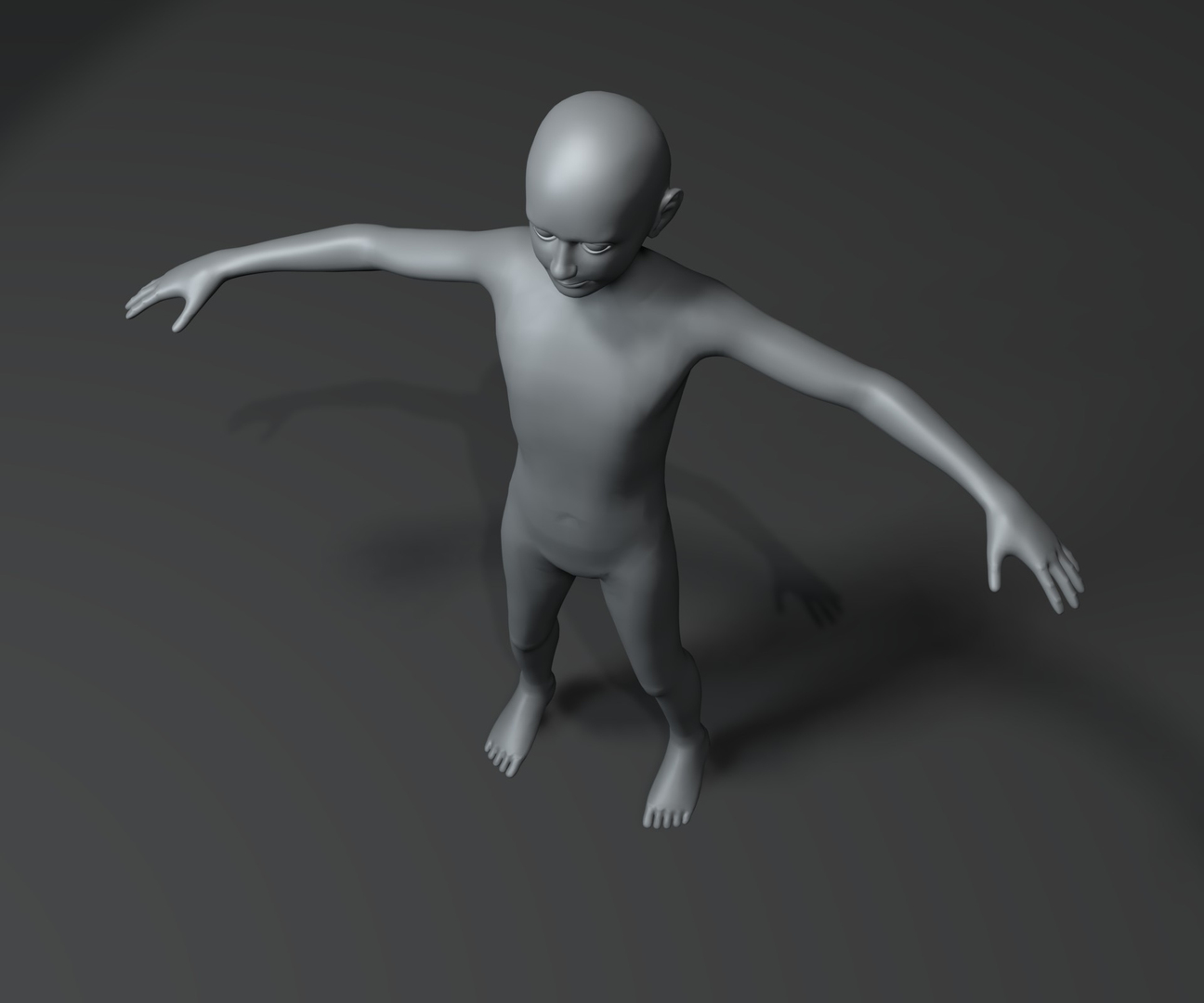 3D Human Body Base Mesh Animated Rigged 3D Model 20k Poly model ...