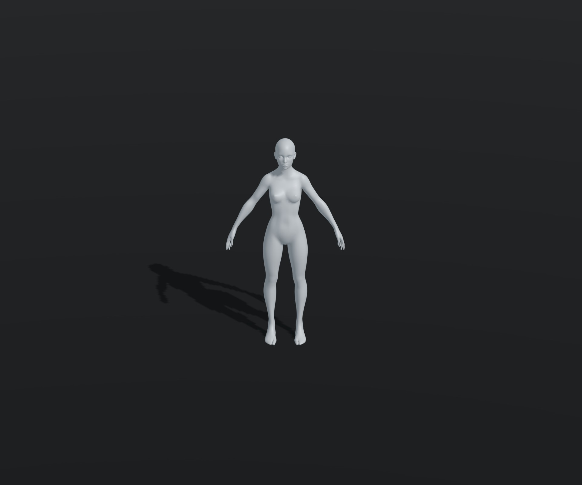 3D модель Human Body Base Mesh Animated Rigged 3D Model 20k Poly - TurboSquid 1899374