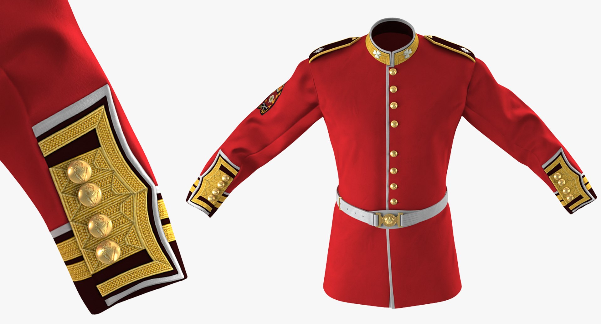 irish guard sergeant uniform max