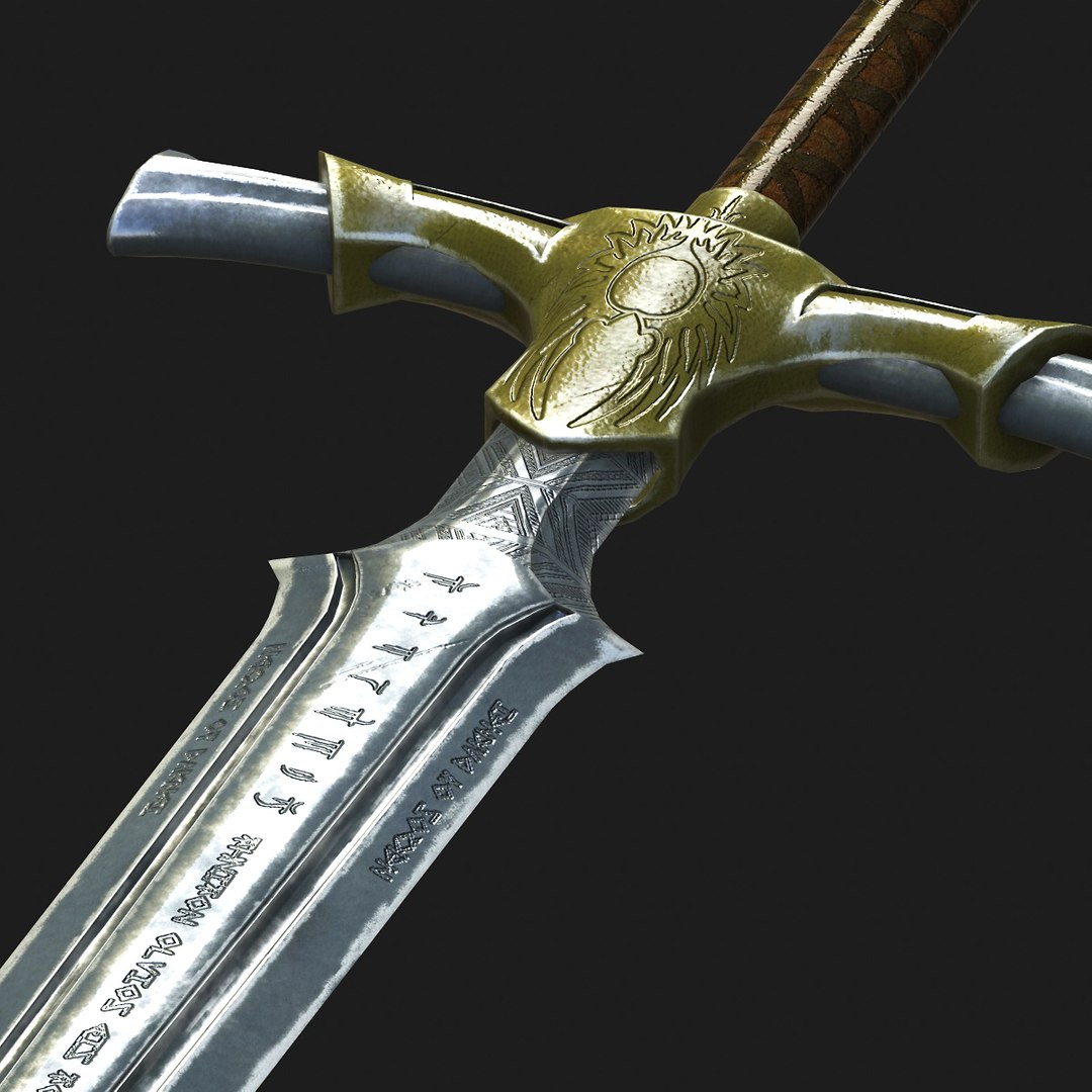 3d greek longsword helios sword model