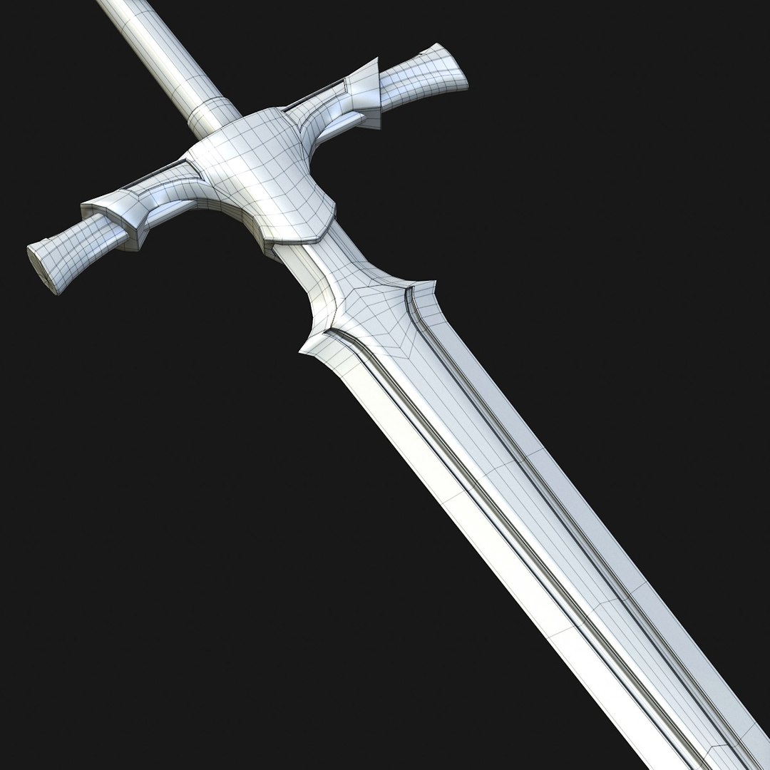3d greek longsword helios sword model