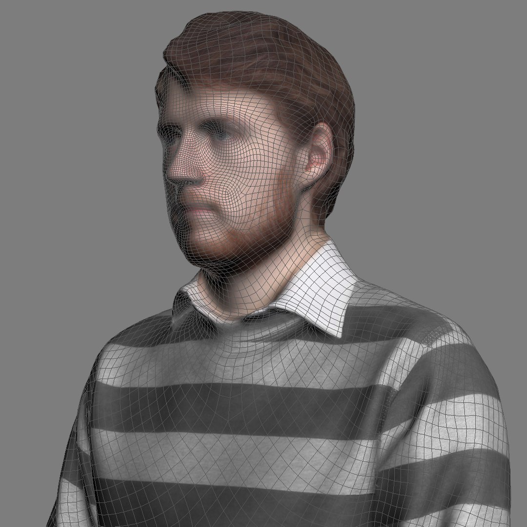 3d Realistic Human Model