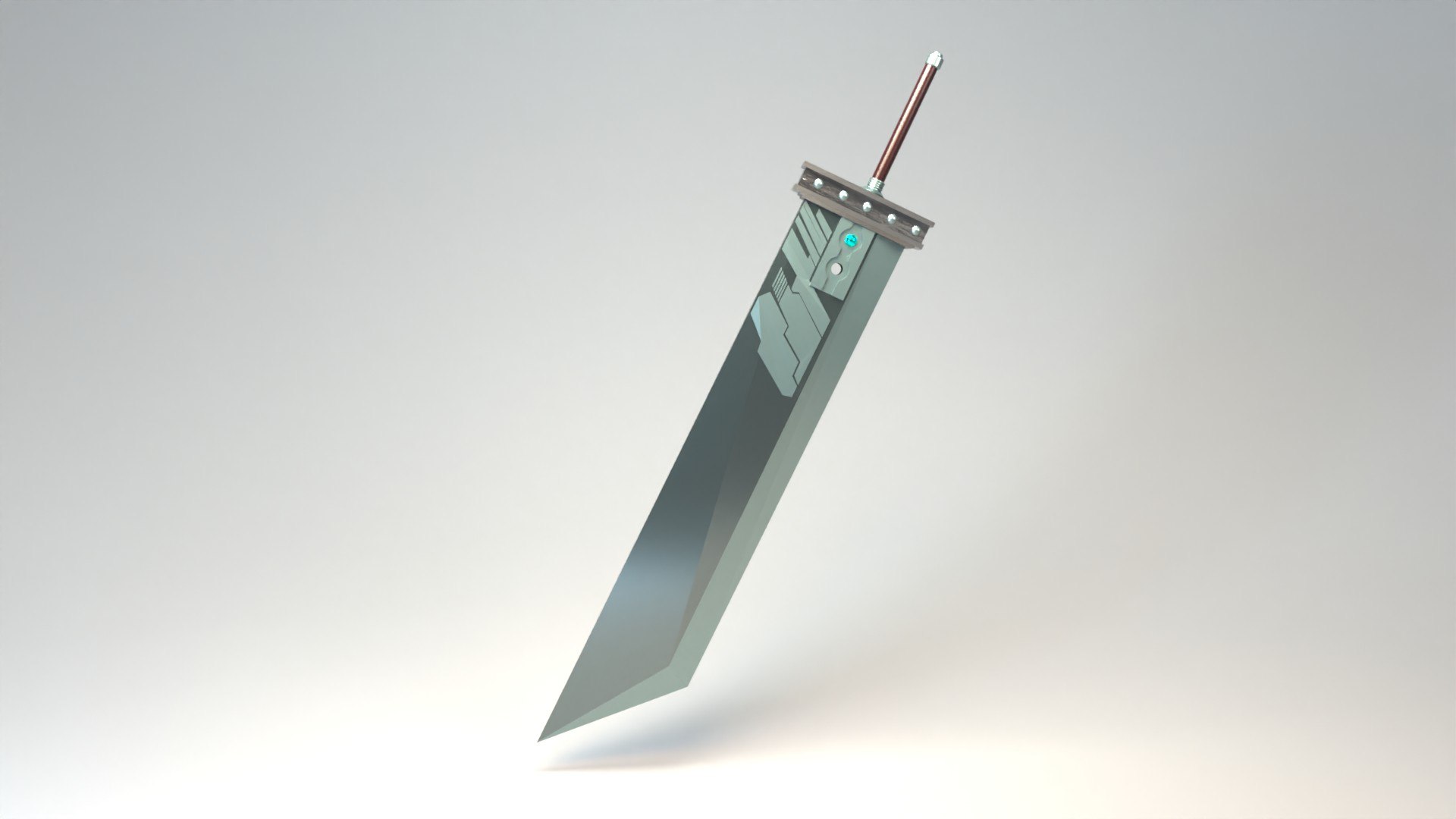 3D Model Buster Sword - TurboSquid 2205920
