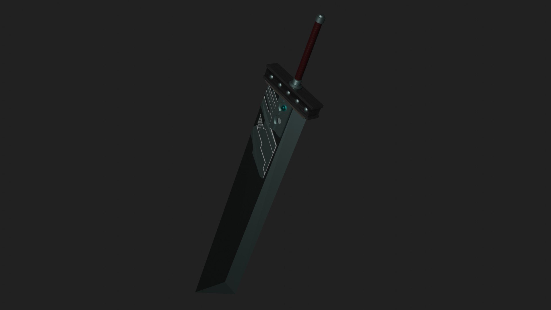 3D Model Buster Sword - TurboSquid 2205920