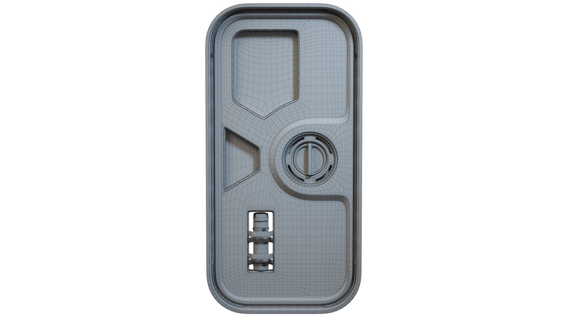 Sci-Fi Small Door 3D Model - TurboSquid 2301596