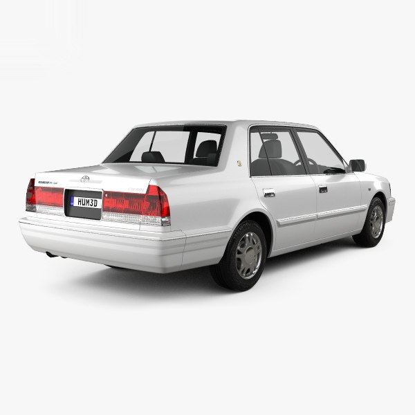 3D model toyota crown comfort - TurboSquid 1429873