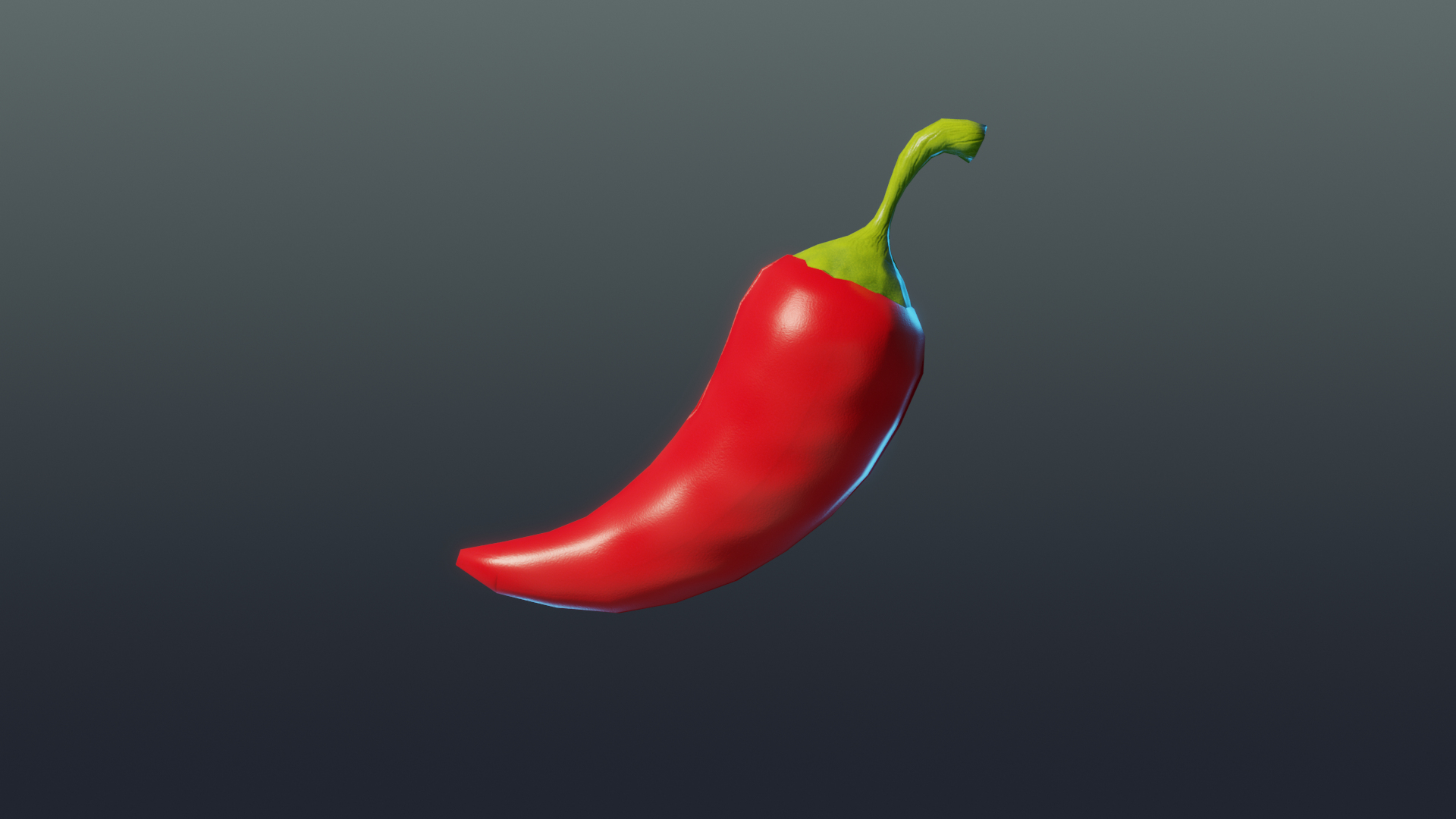 3D Chili pepper model - TurboSquid 1728218