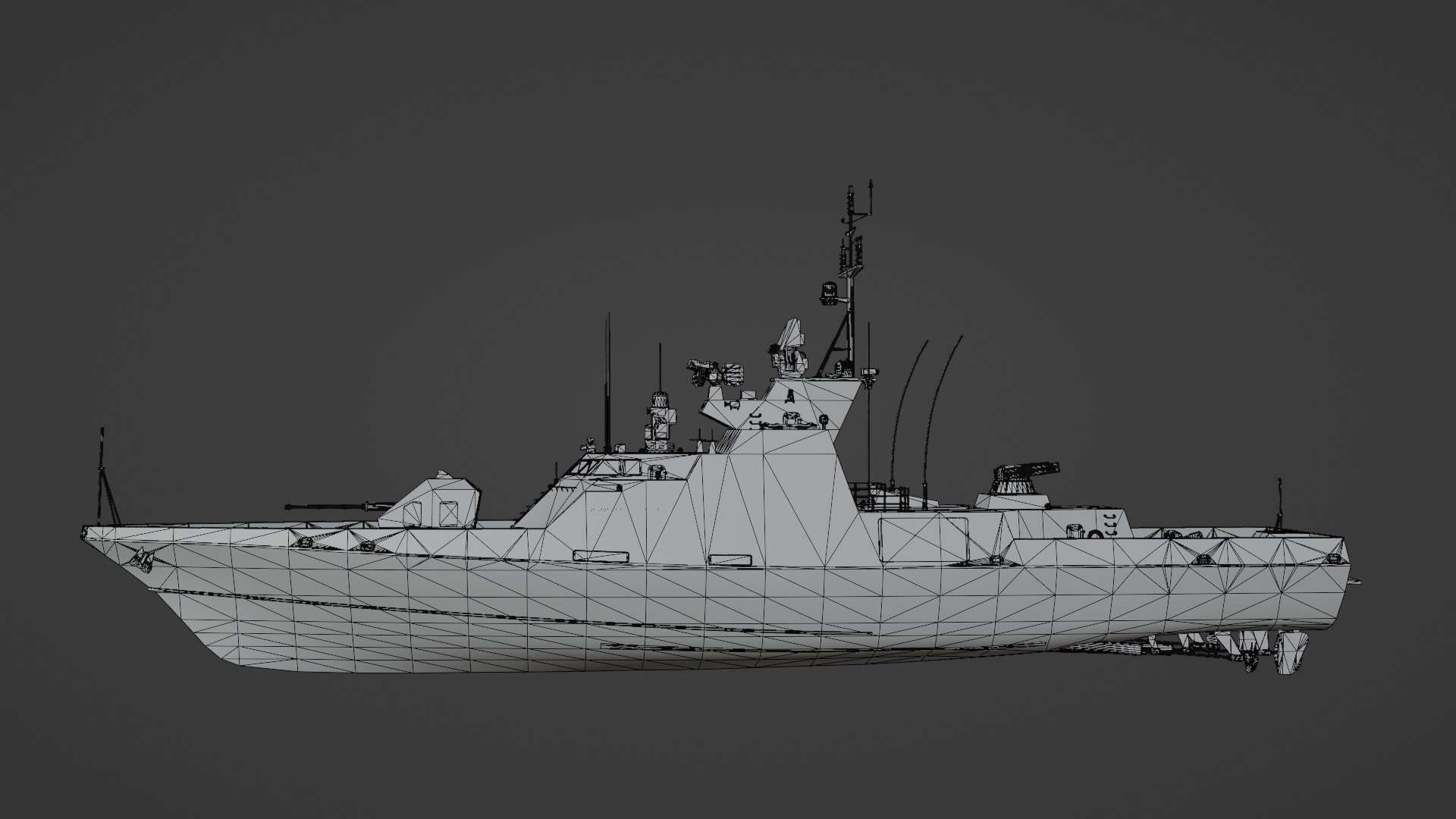 3D Model Project 12300 Scorpion Missile Gunboat - TurboSquid 2275585