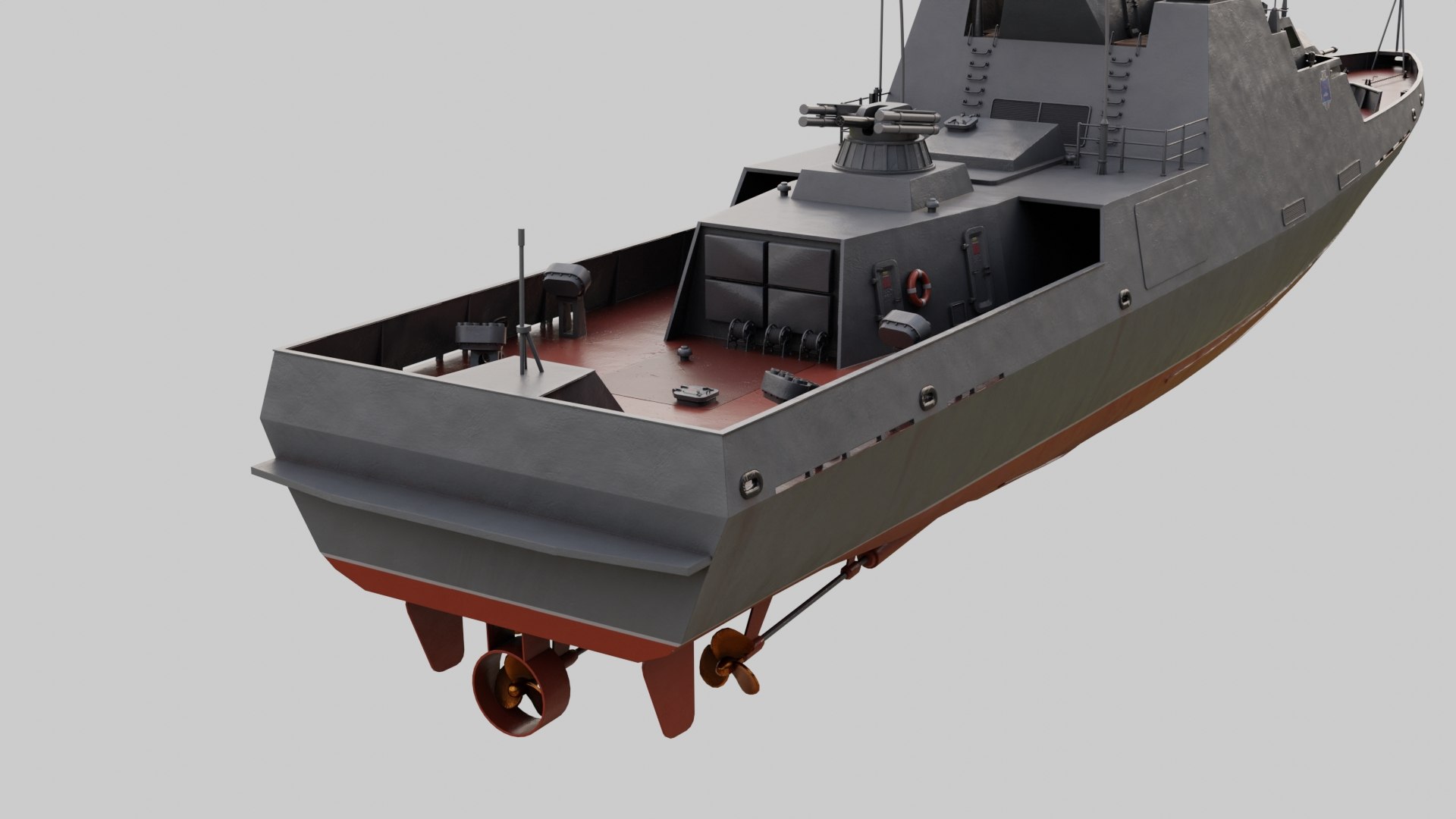 3D Model Project 12300 Scorpion Missile Gunboat - TurboSquid 2275585