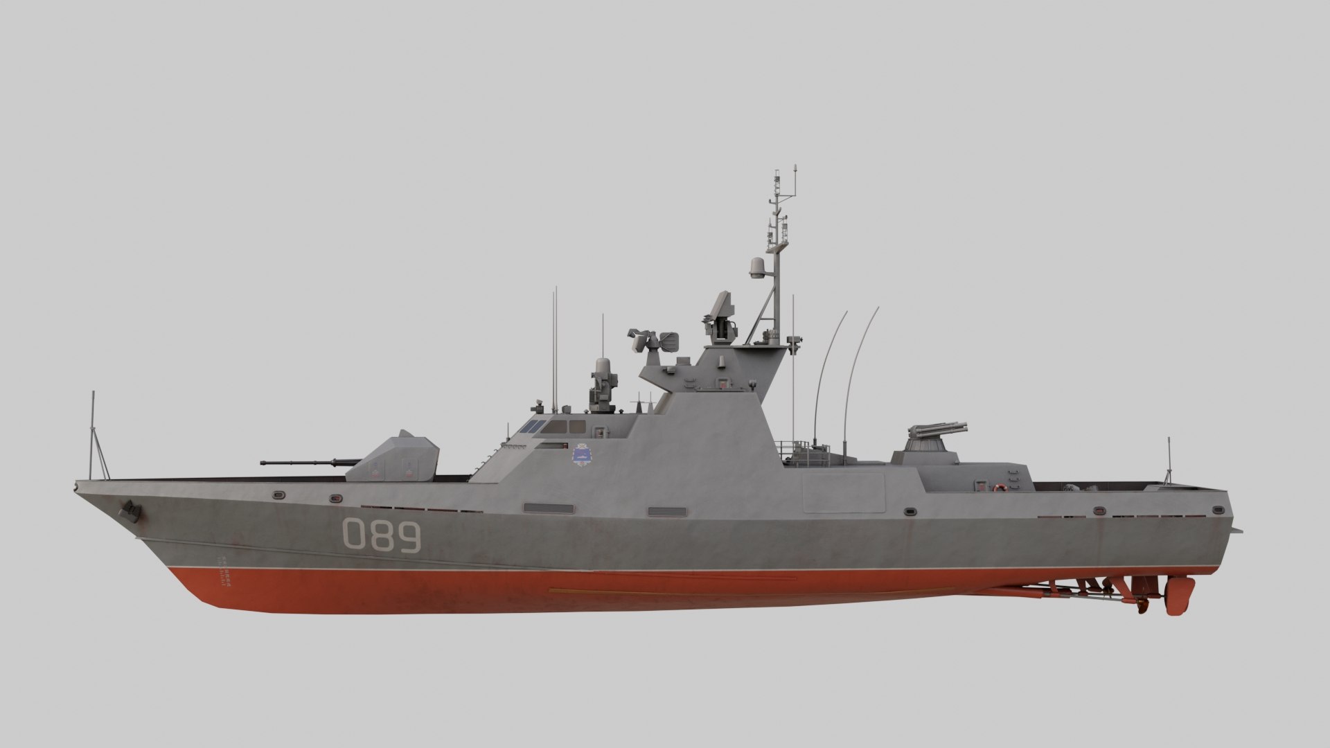 3D Model Project 12300 Scorpion Missile Gunboat - TurboSquid 2275585