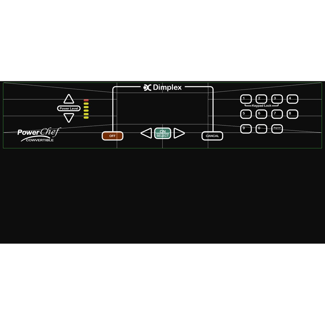 3d portable convertible powerchef dimplex model