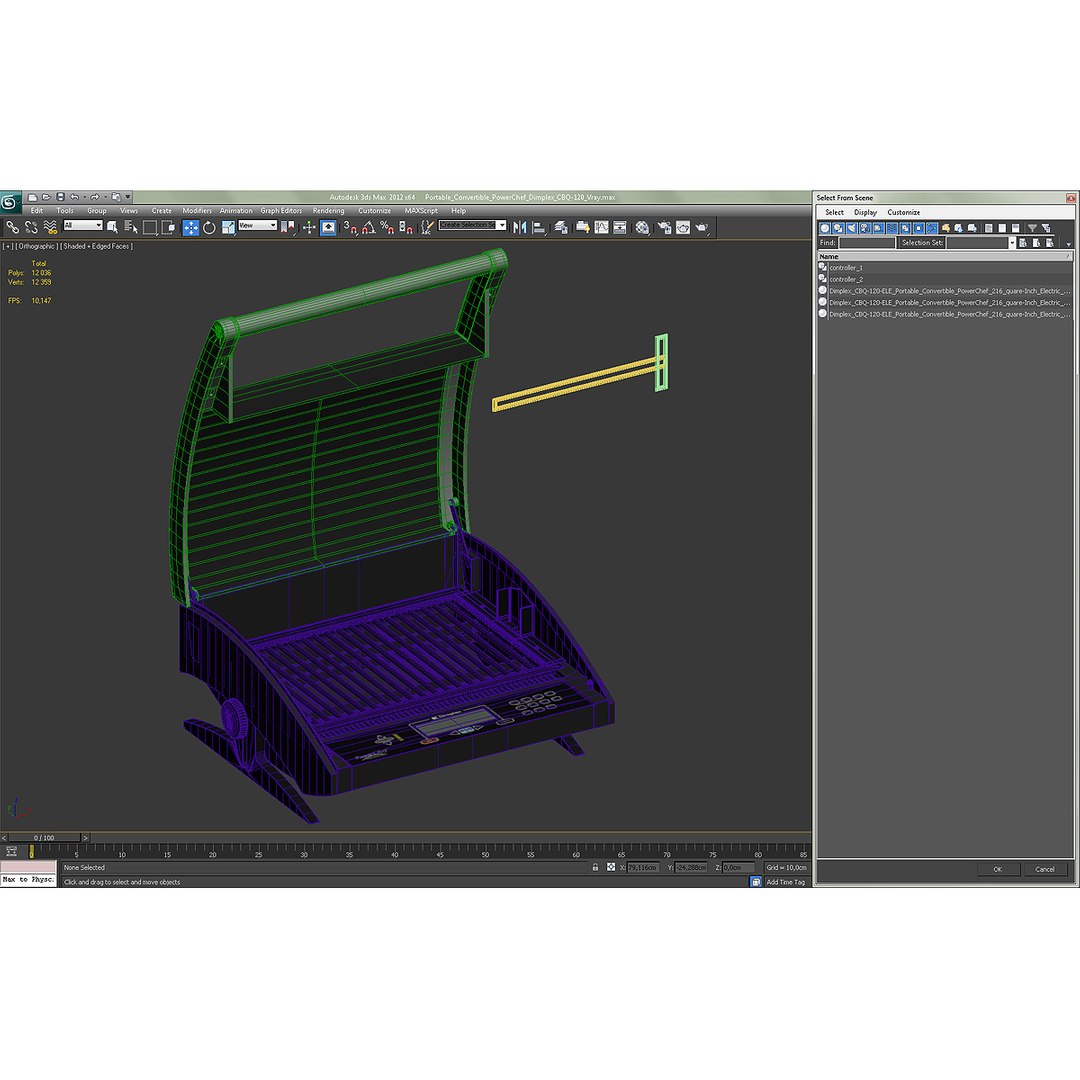 3d portable convertible powerchef dimplex model