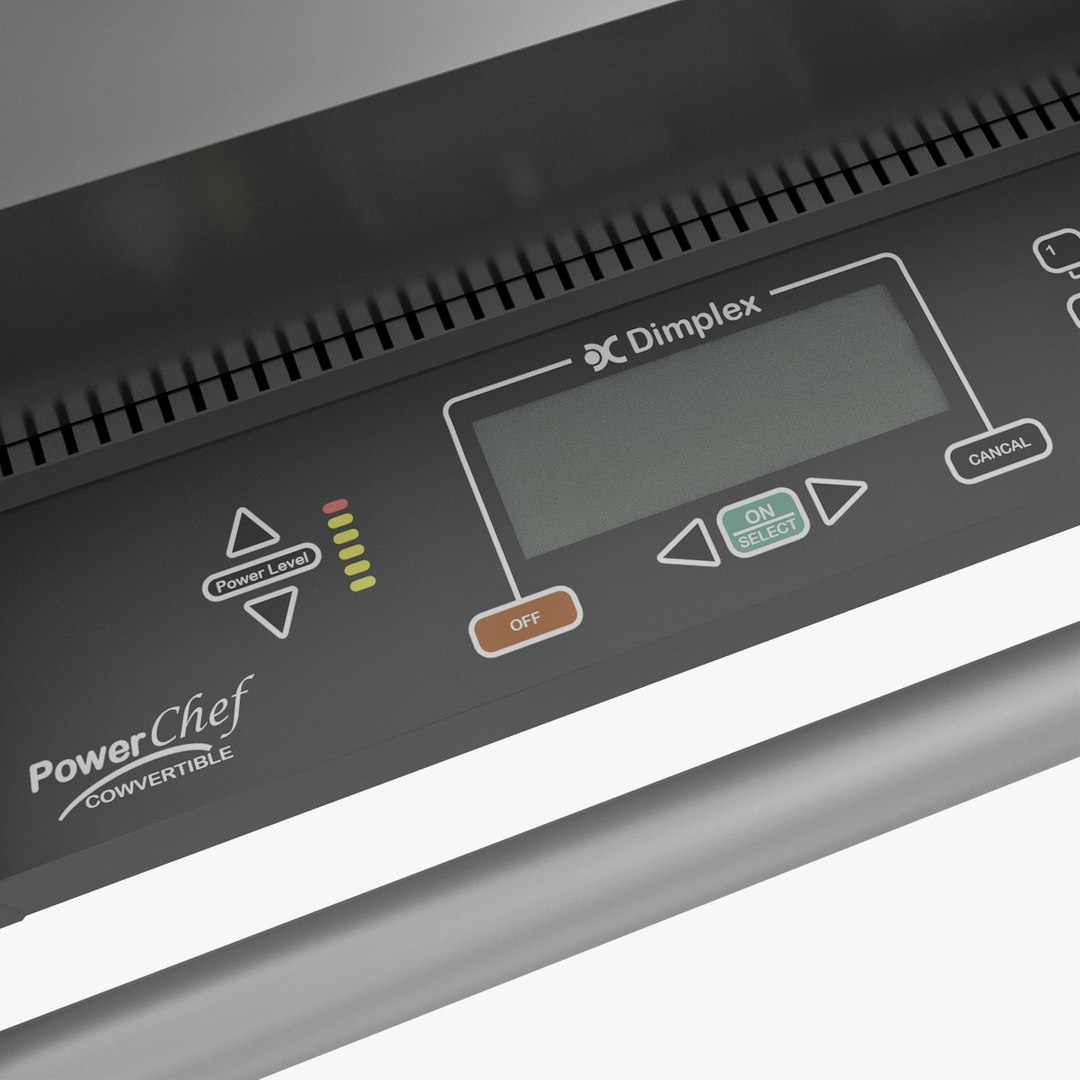 3d portable convertible powerchef dimplex model