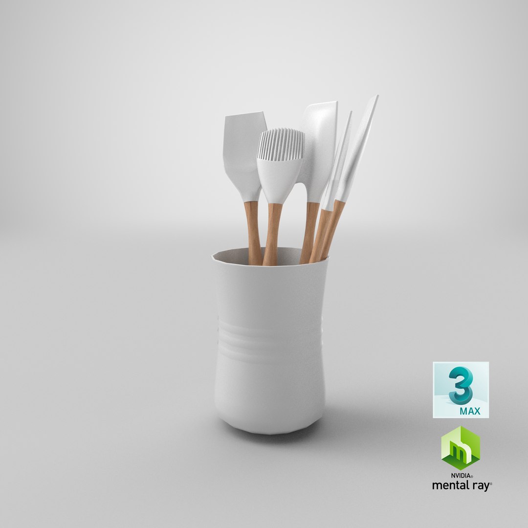 Realistic Utensils Le Creuset Model - TurboSquid 1444783