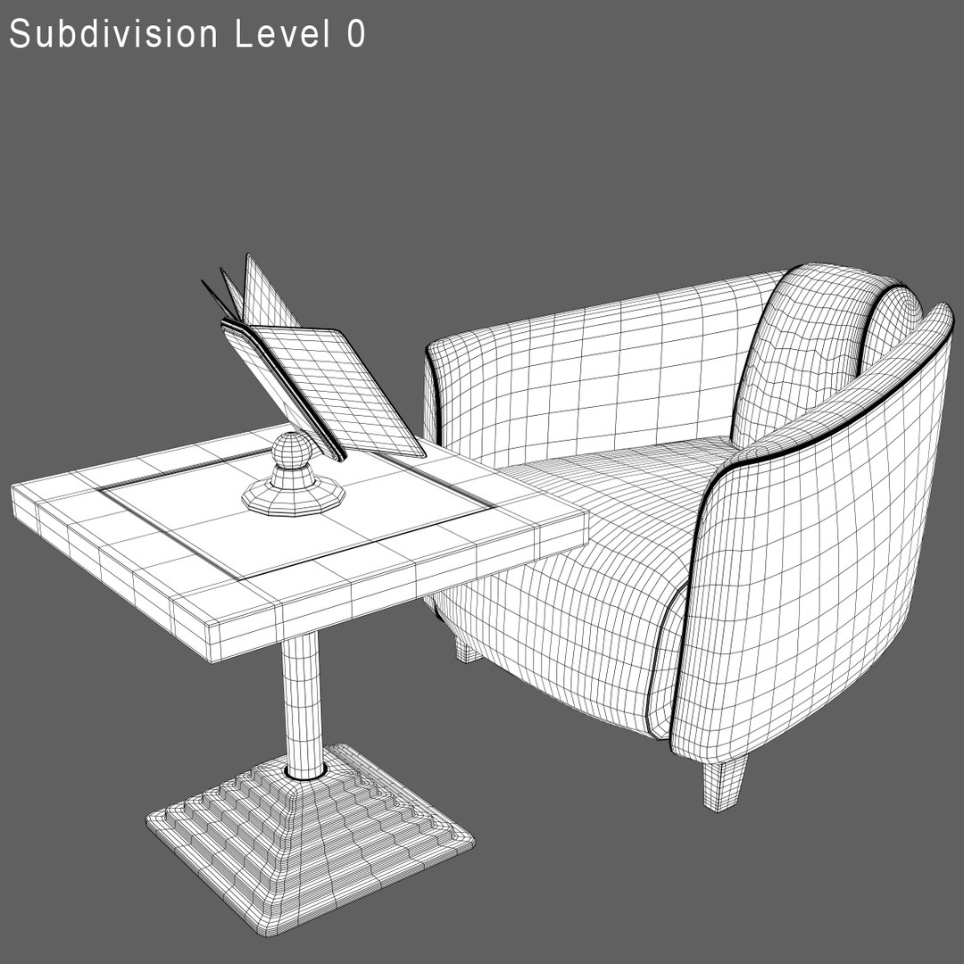 3d Arm Chair