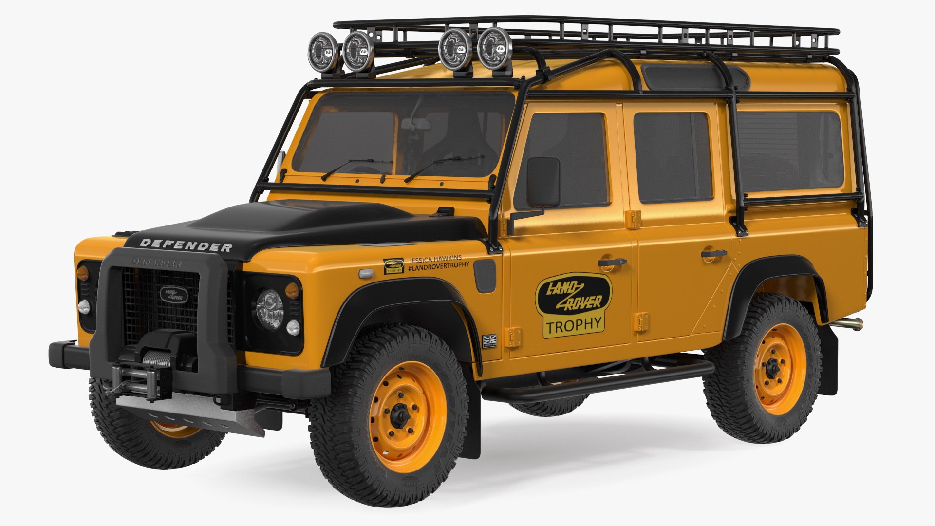 Land Rover Defender Works V8 Trophy Clean Rigged model - TurboSquid 1766271