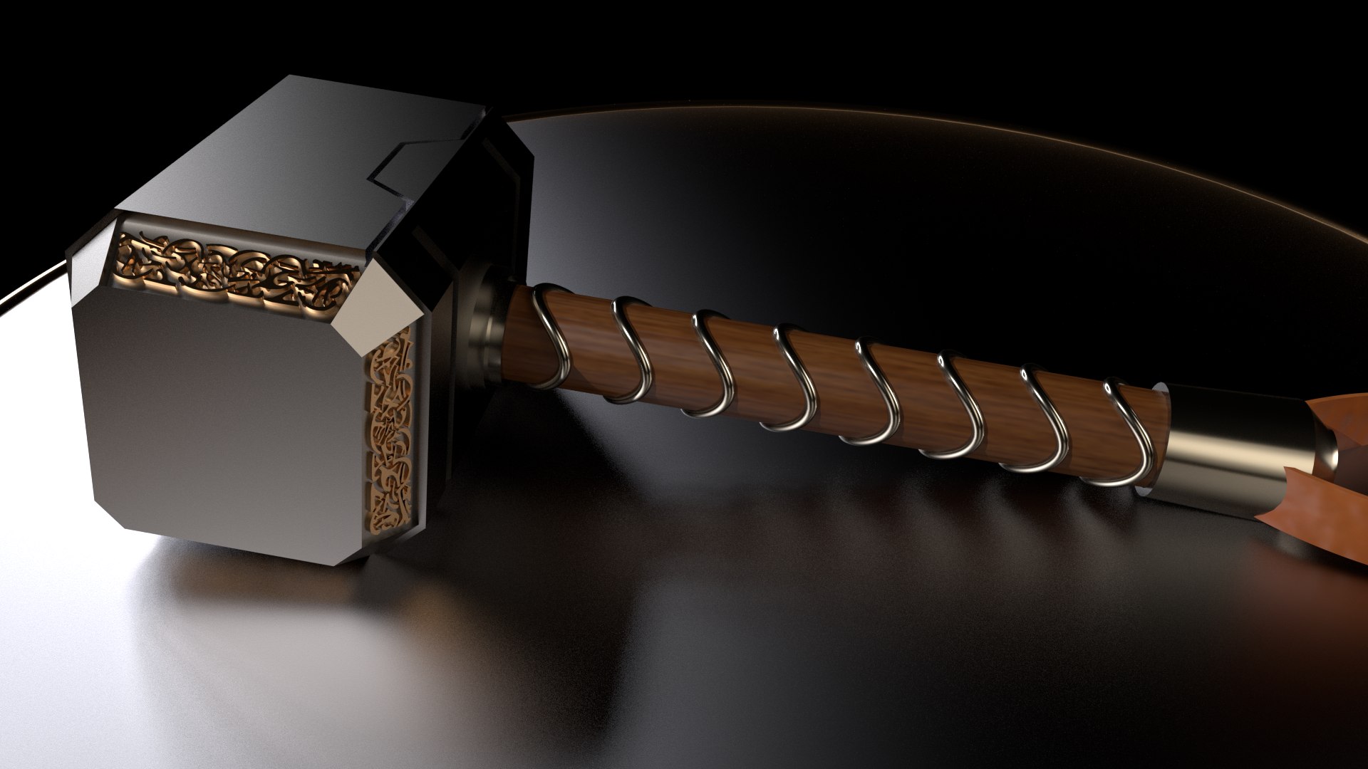 3D Thor S Hammer Model - TurboSquid 1694027