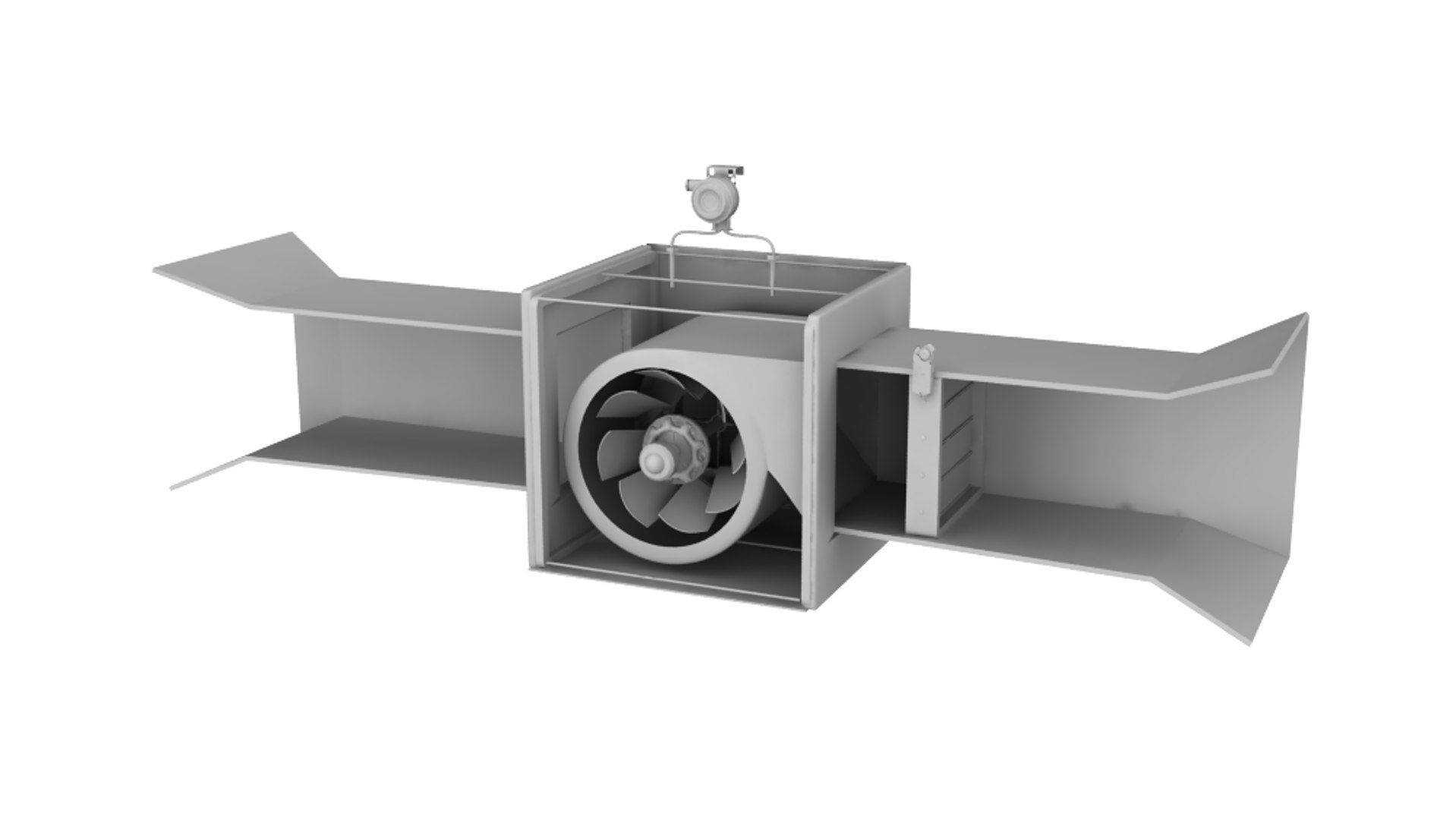 General Extract Fan 3D Model - TurboSquid 1259866
