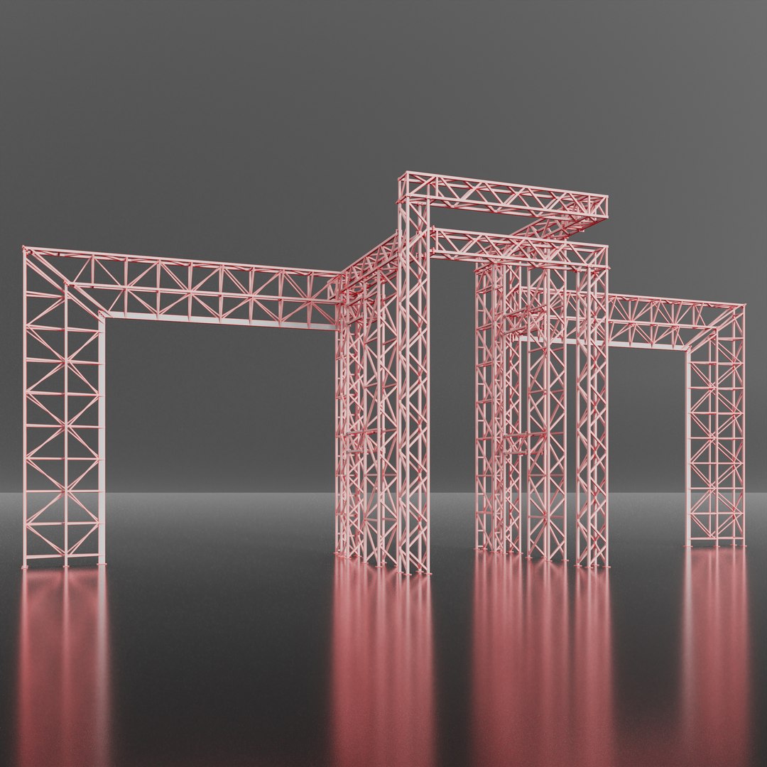 Steel Constructions 3D Model - TurboSquid 2245312