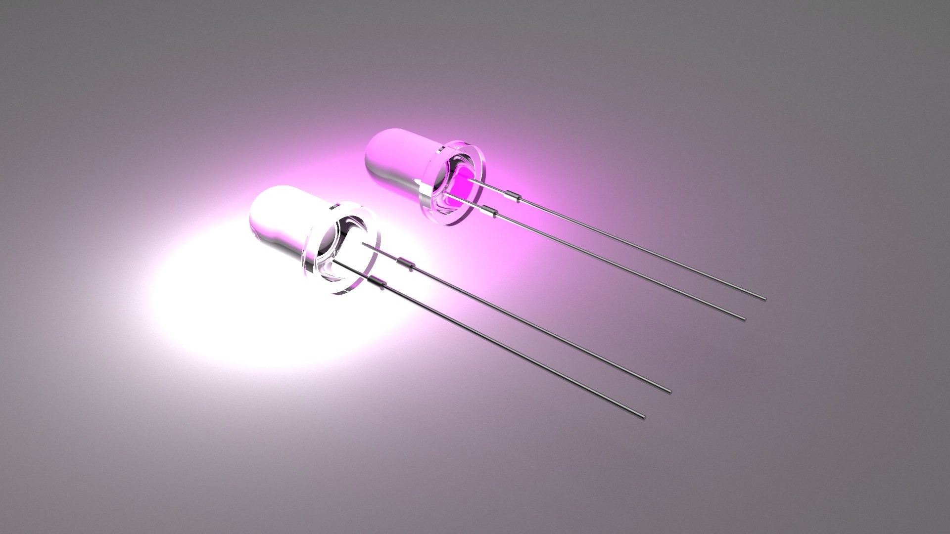 3D Light Emitting Diode Wtih Illuminating Animation Model - TurboSquid ...