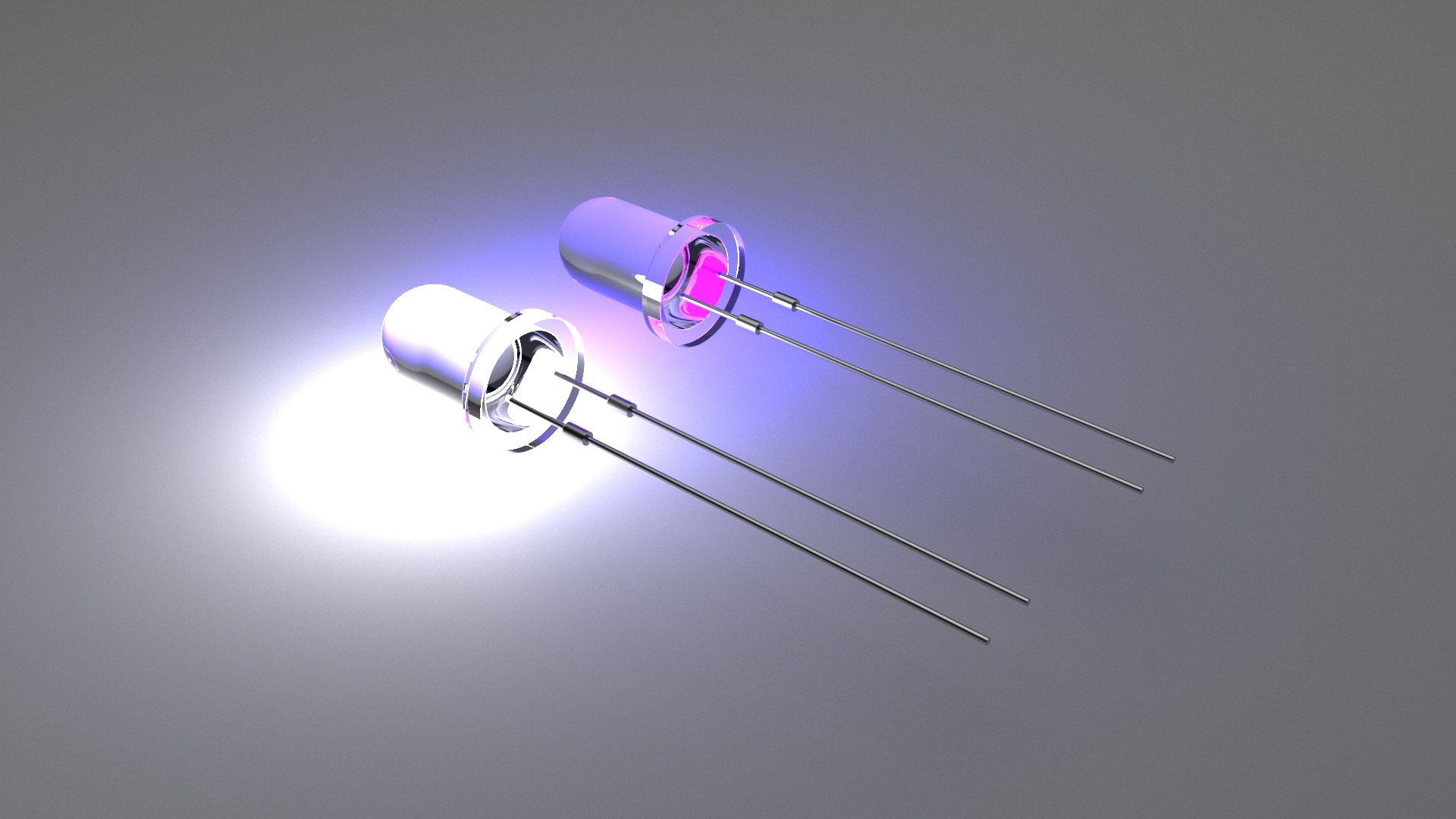 3D Light Emitting Diode Wtih Illuminating Animation Model - TurboSquid ...