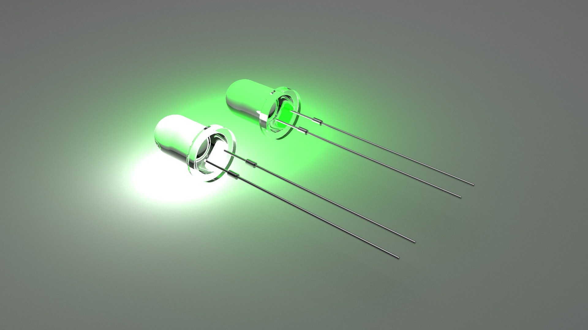 3D Light Emitting Diode Wtih Illuminating Animation Model - TurboSquid ...
