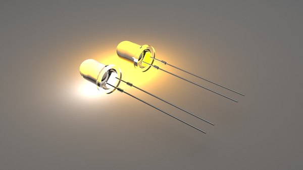 3D Light Emitting Diode Wtih Illuminating Animation model - TurboSquid ...