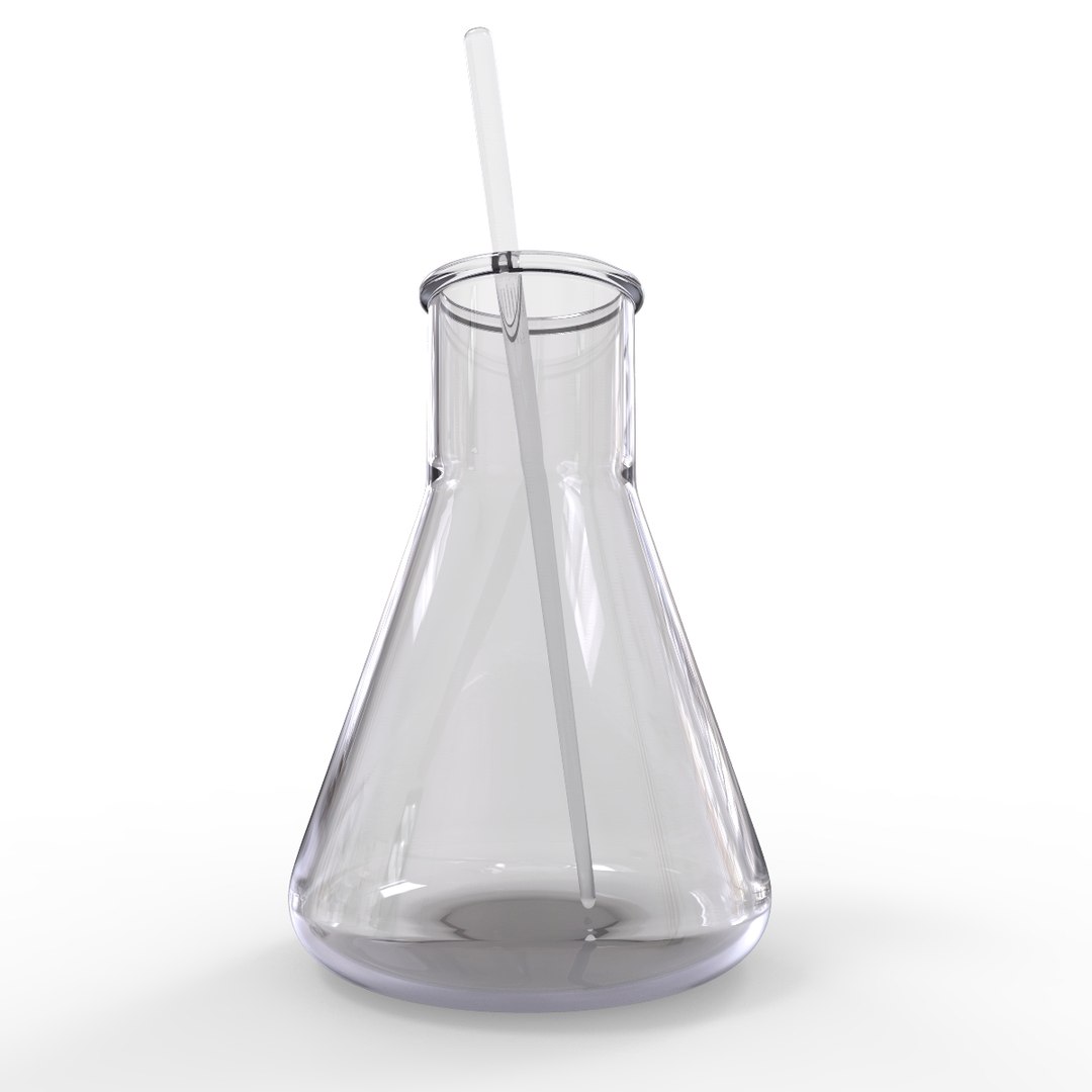 Laboratory Container Flask 3d Max