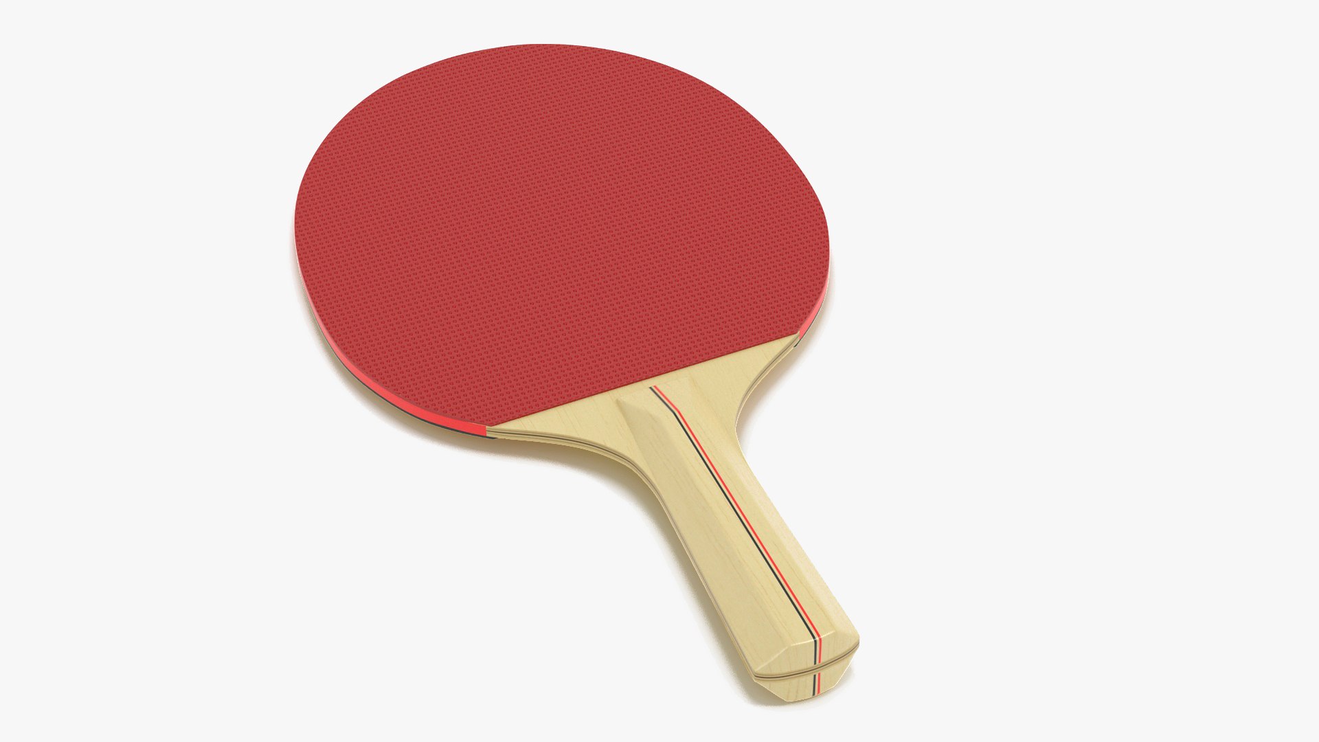 Ping Pong Racket 3D Model - TurboSquid 2214314