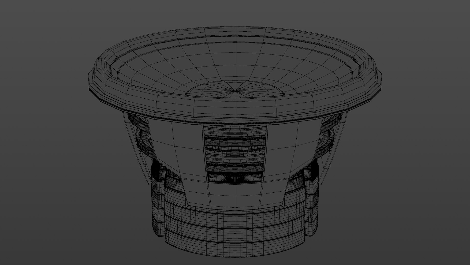 3D Subwoofer Speaker - TurboSquid 1794809