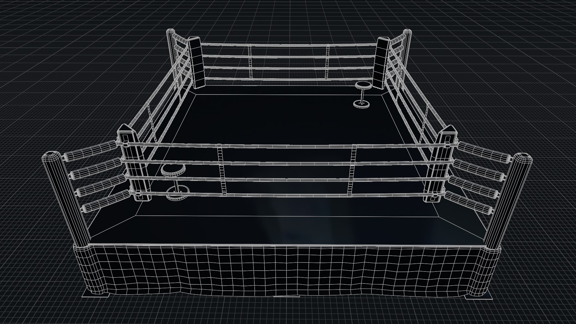 3D BOXING ARENA Game Ready Asset Pack Volume 1 - TurboSquid 2094218
