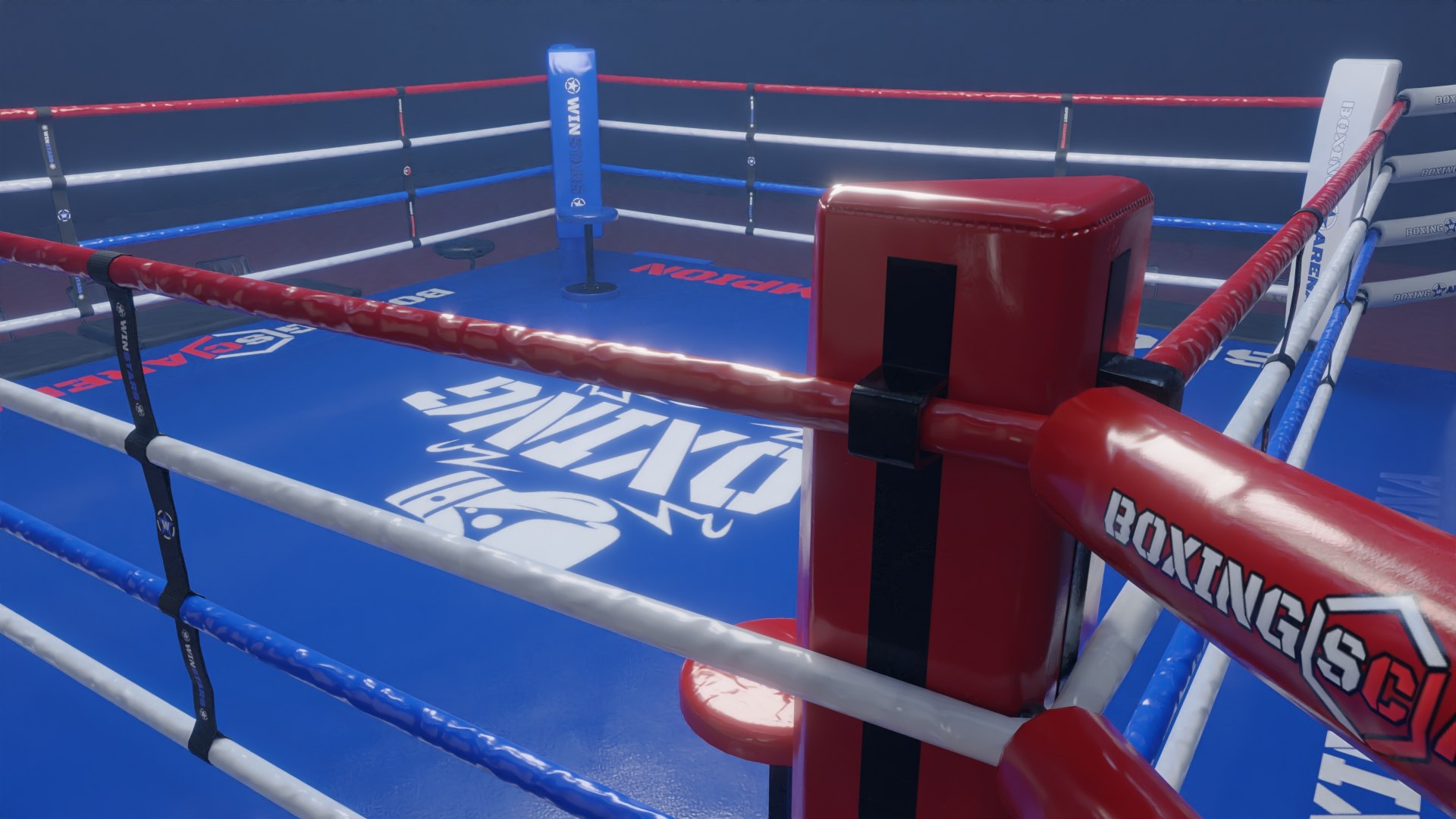 3D BOXING ARENA Game Ready Asset Pack Volume 1 - TurboSquid 2094218