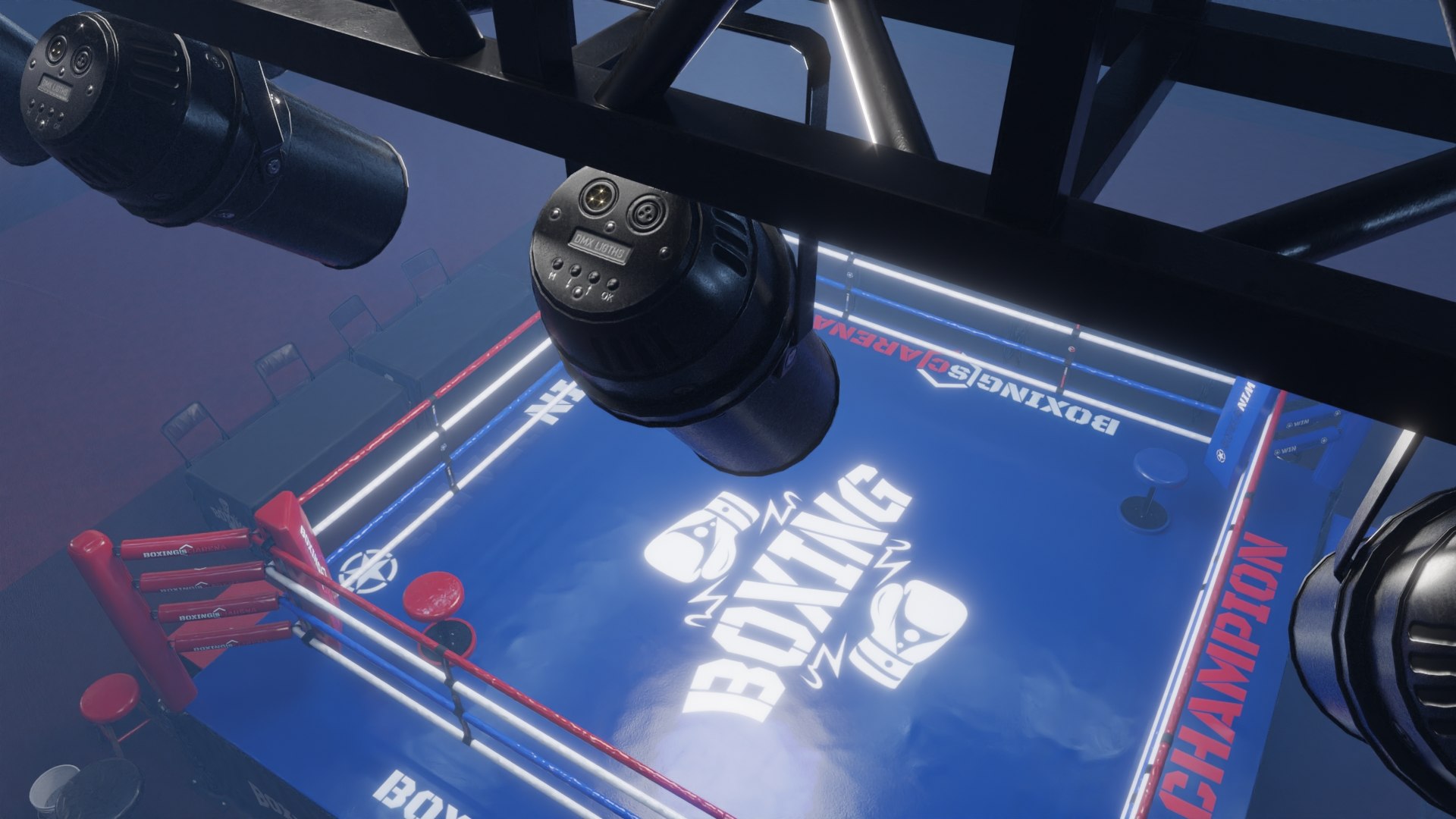 3D BOXING ARENA Game Ready Asset Pack Volume 1 - TurboSquid 2094218