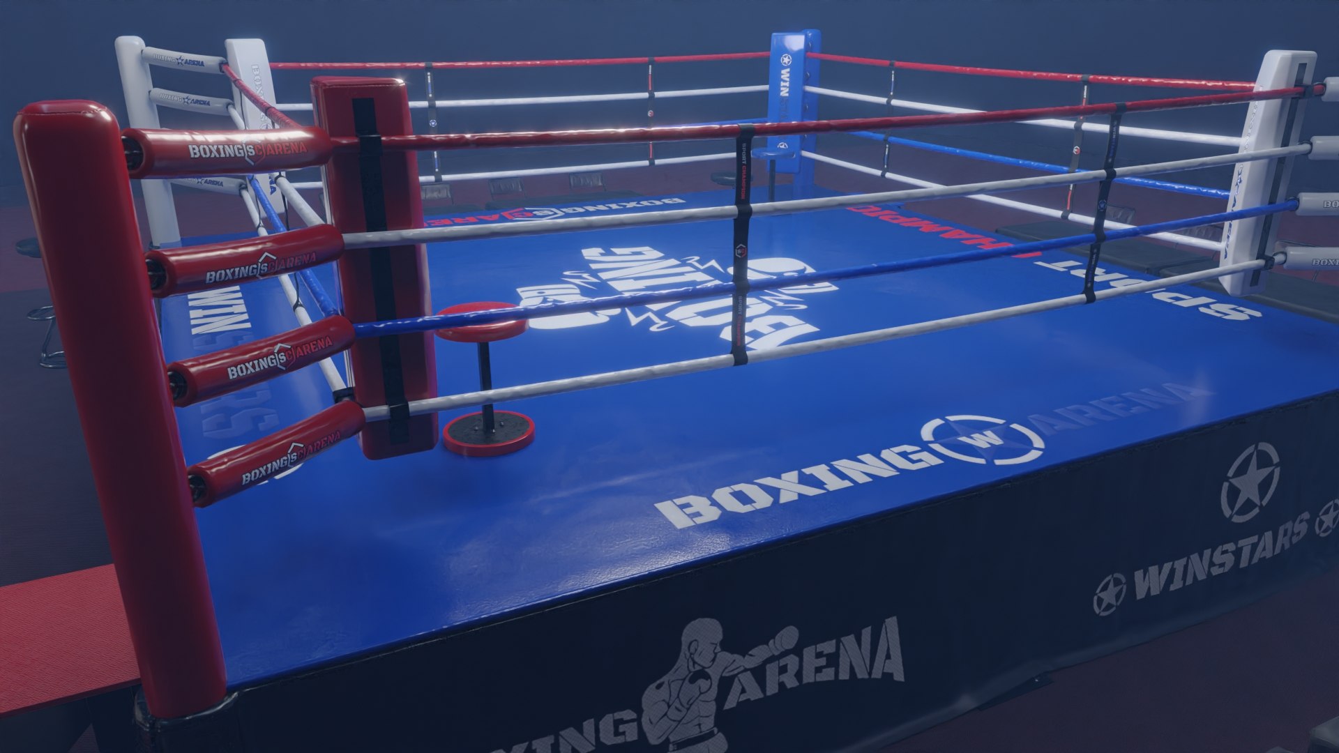 3D BOXING ARENA Game Ready Asset Pack Volume 1 - TurboSquid 2094218