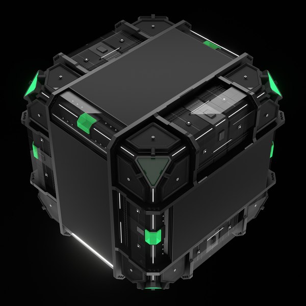 Sci Fi Container Blender Models for Download | TurboSquid