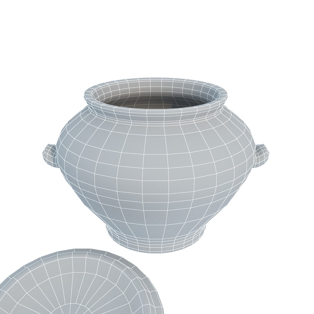 3D Pot Antique 2 Model - TurboSquid 1272172