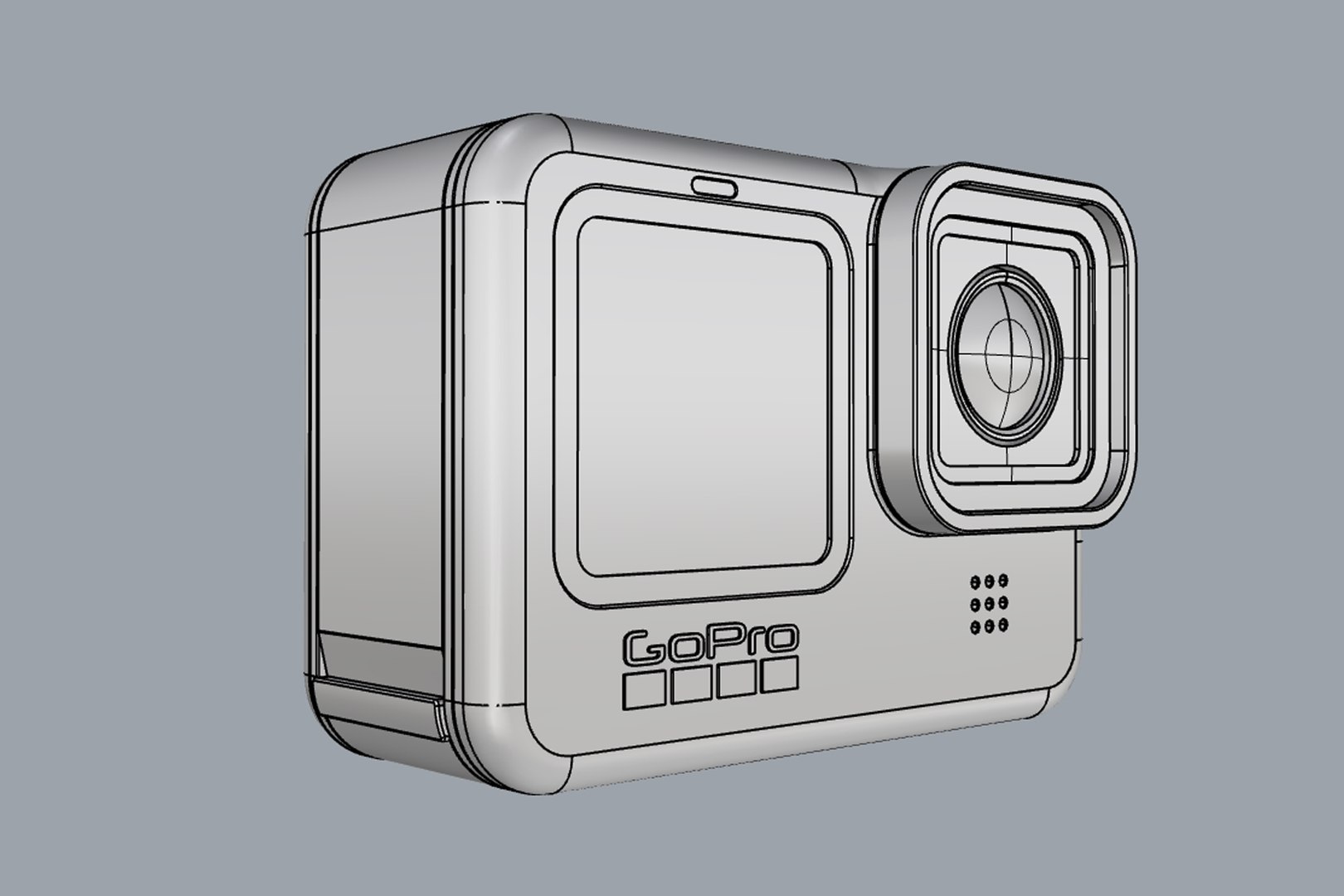 3D GoPro HERO12 Black - TurboSquid 2153741