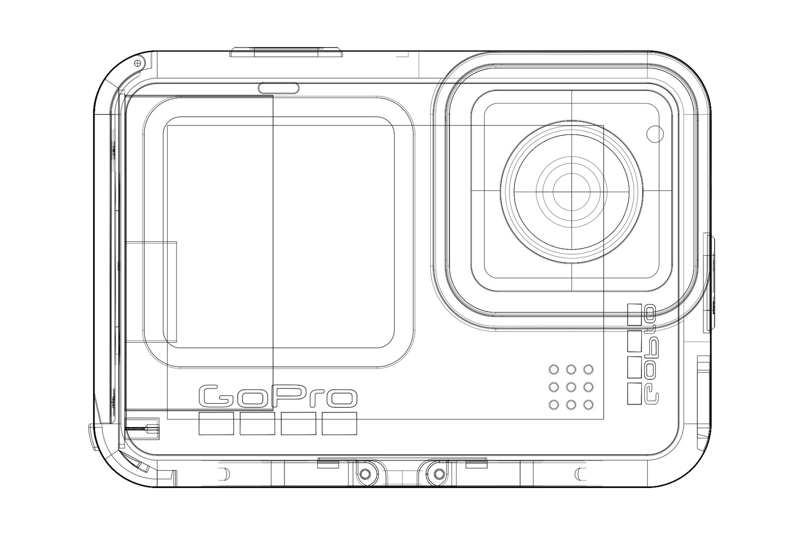 3D GoPro HERO12 Black - TurboSquid 2153741