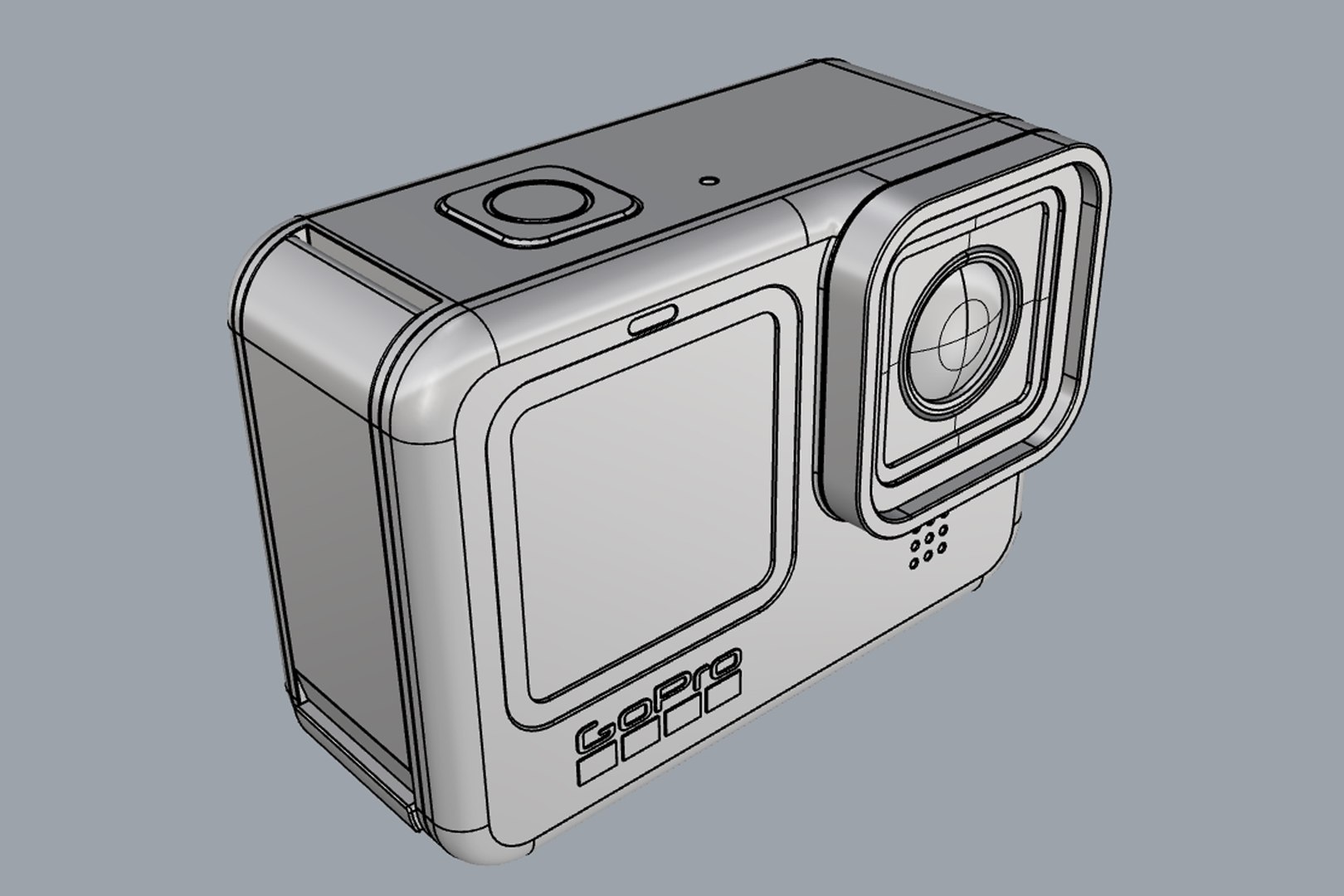 3D GoPro HERO12 Black - TurboSquid 2153741