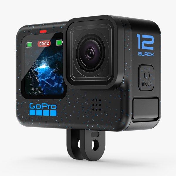 GoPro HERO12 黑色3D模型 - TurboSquid 2153741