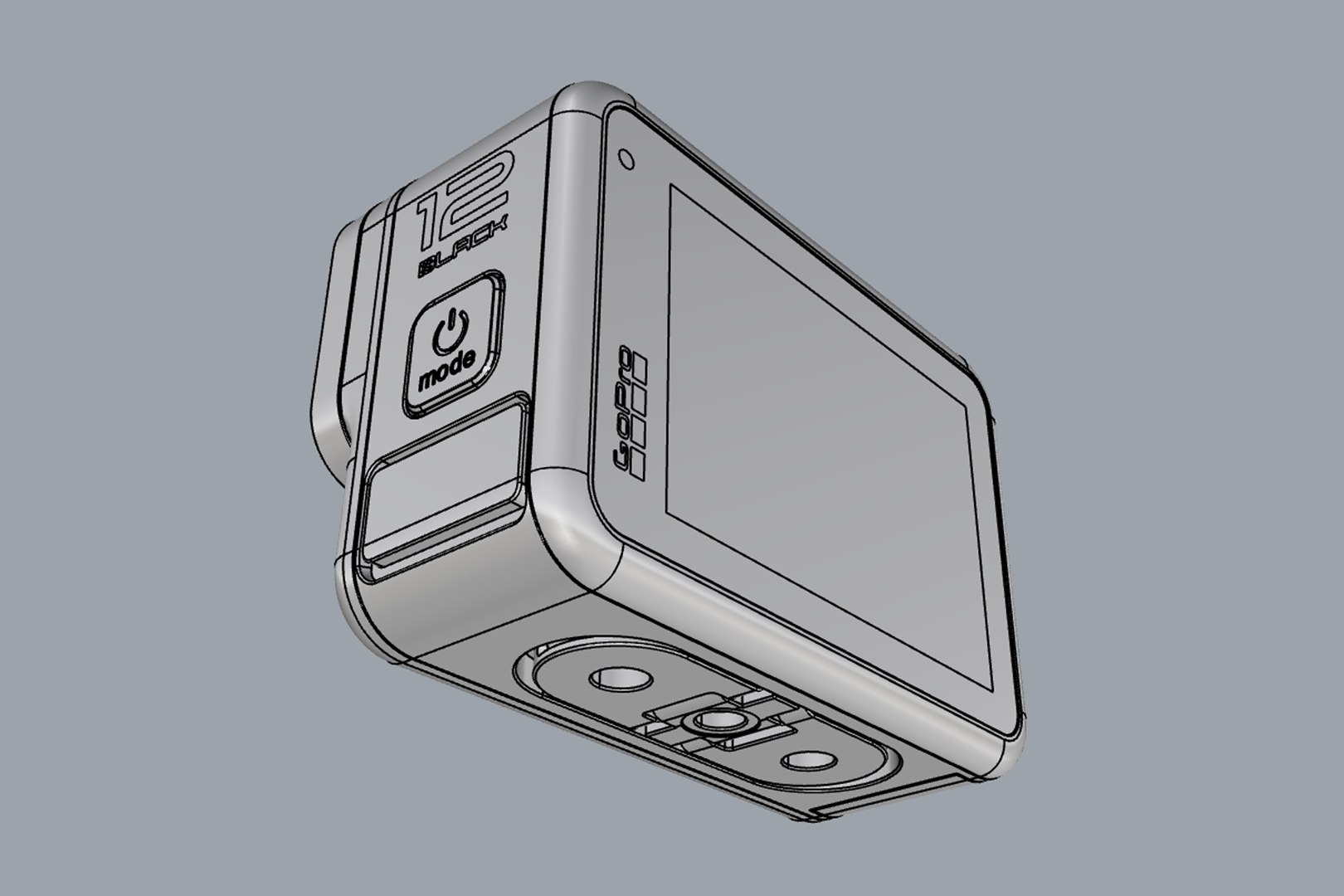 3D GoPro HERO12 Black - TurboSquid 2153741