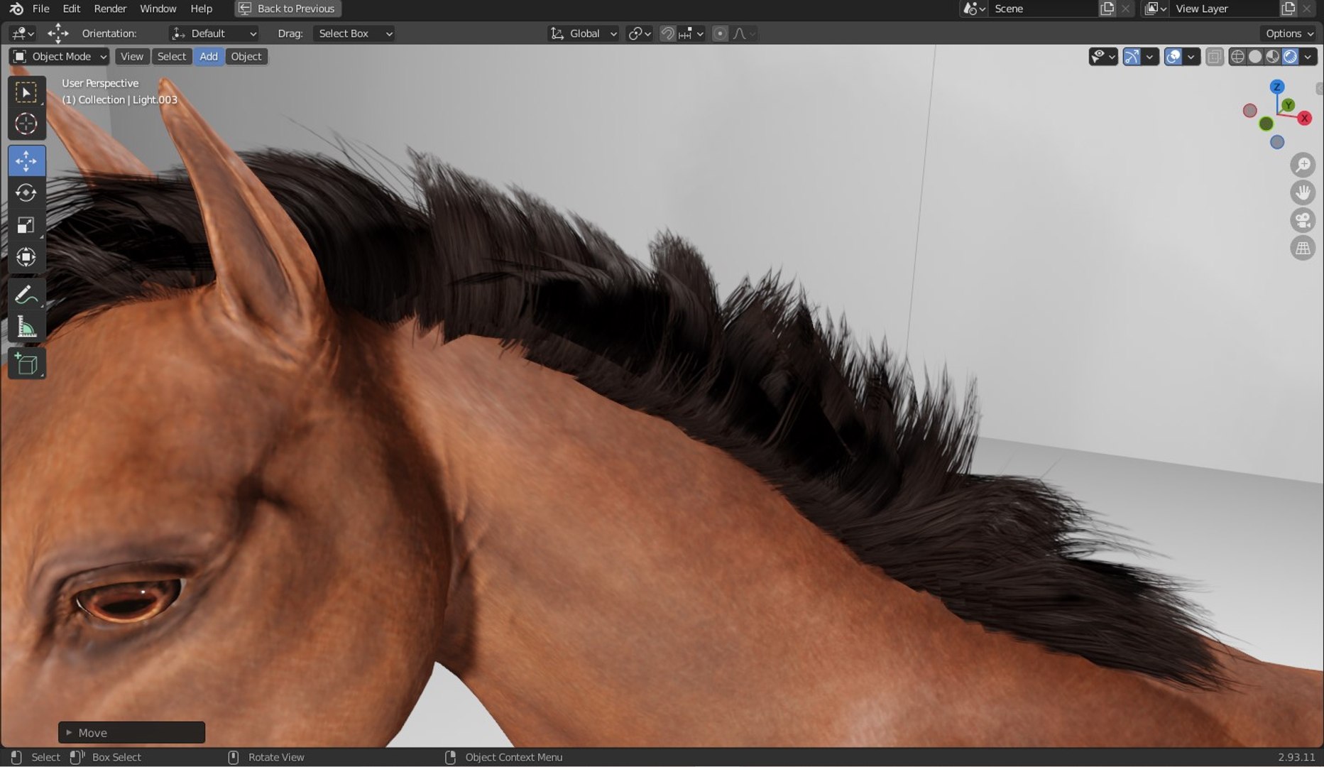 3D Horse Low-poly Model - TurboSquid 1987893