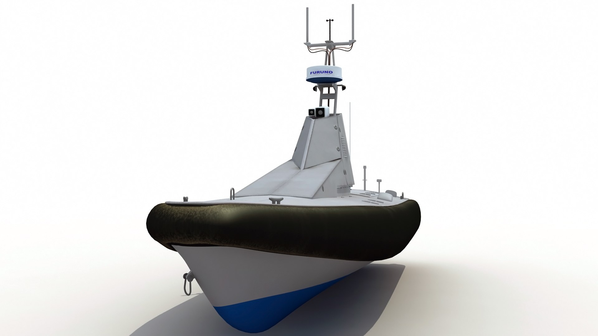 3d Homeland Security Unmanned Patrol Boat