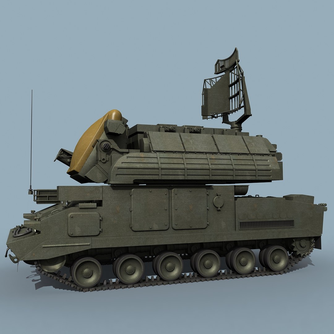 Russian Sam Sa-15 Gauntlet 3d Model