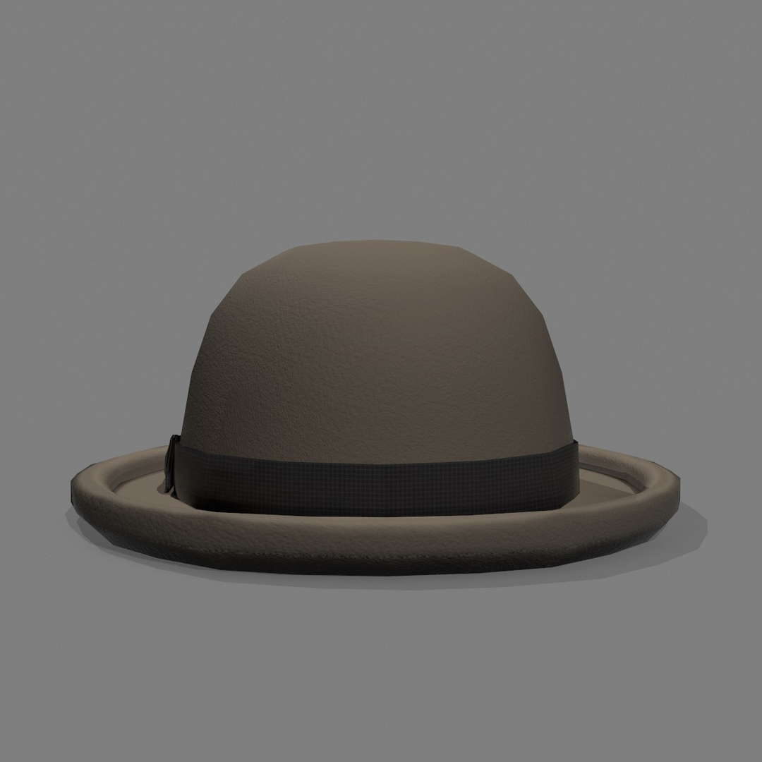 English Hat 3D Model - TurboSquid 1304556