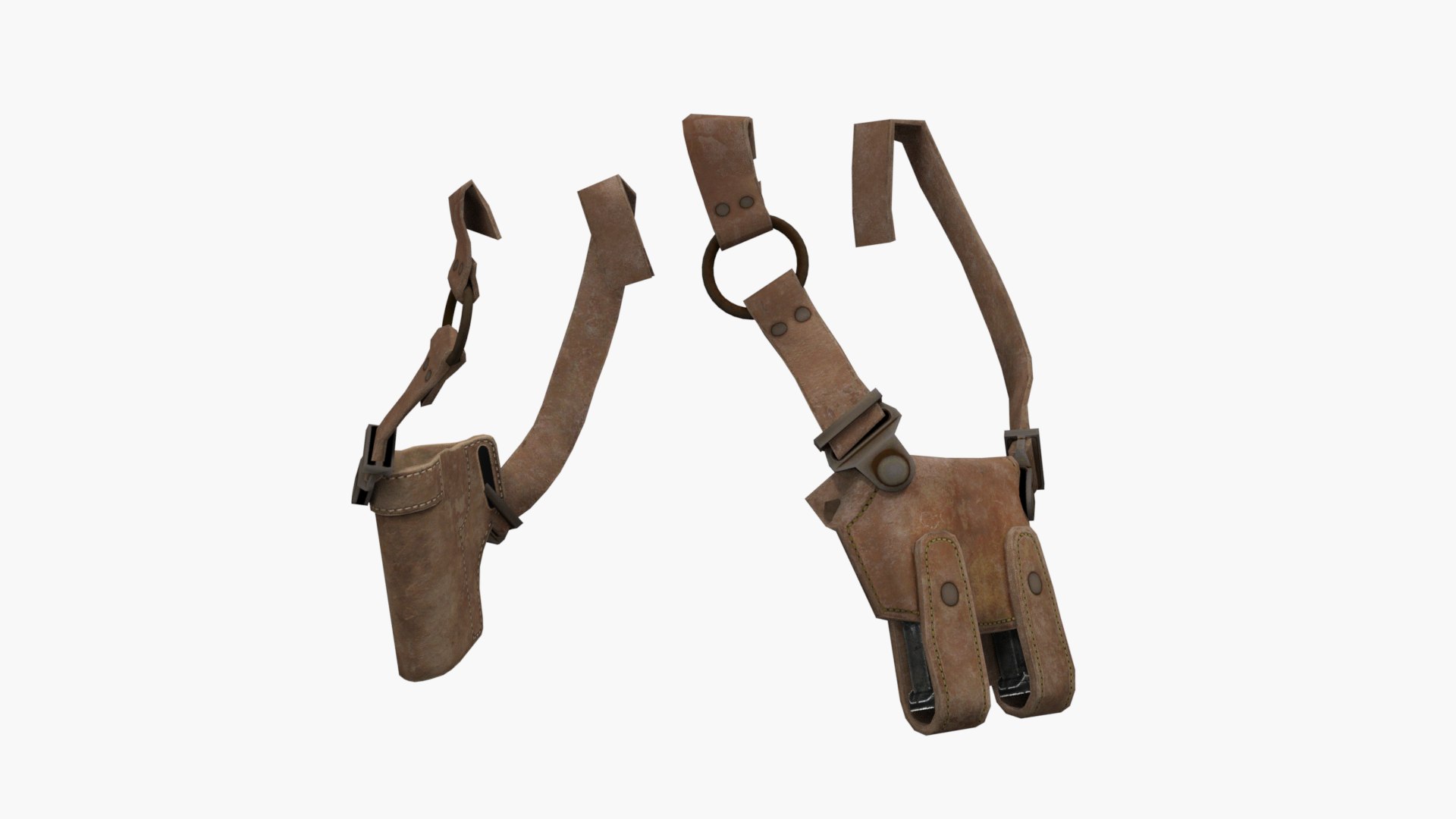 Gunslinger Ghost - Call Of Duty Modern Warfare Low-poly 3D Model ...