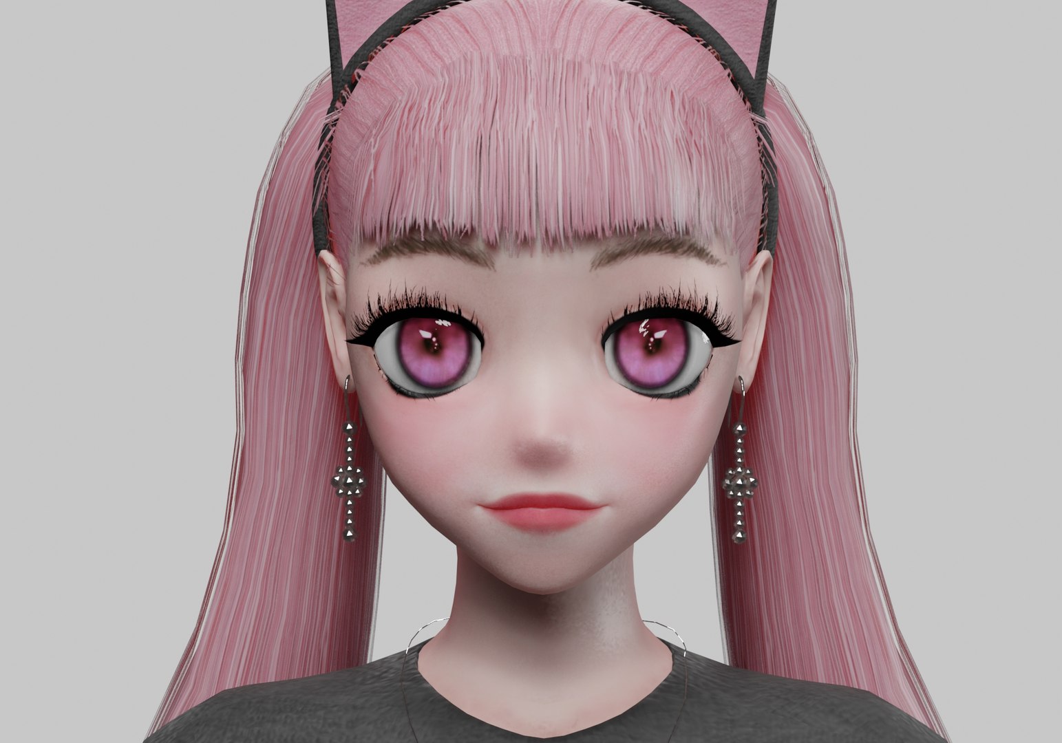 Cute Basic Girl V29765 3D Model - TurboSquid 2269218