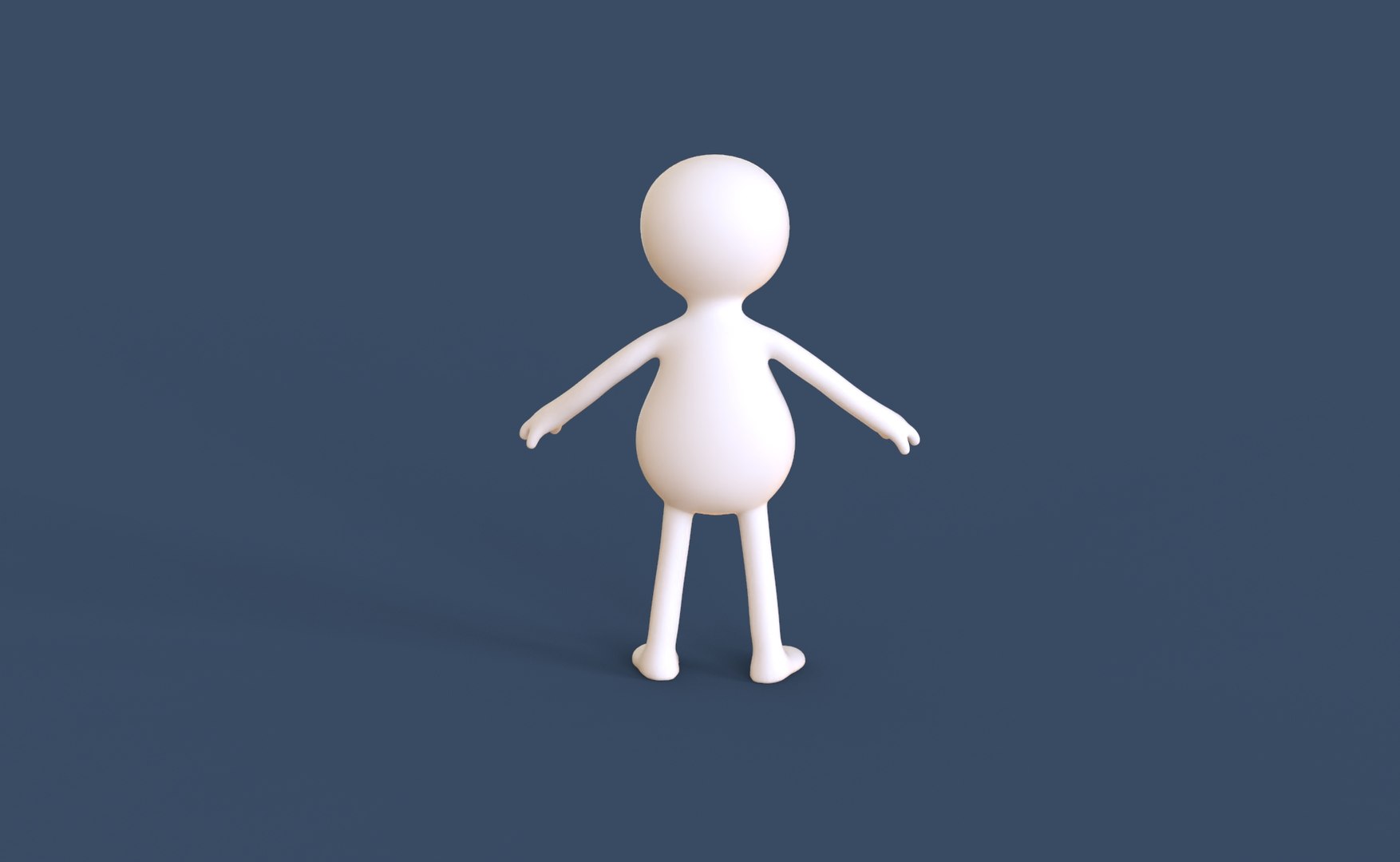 Stickman 02 Rigged Low Poly Model - TurboSquid 2319849