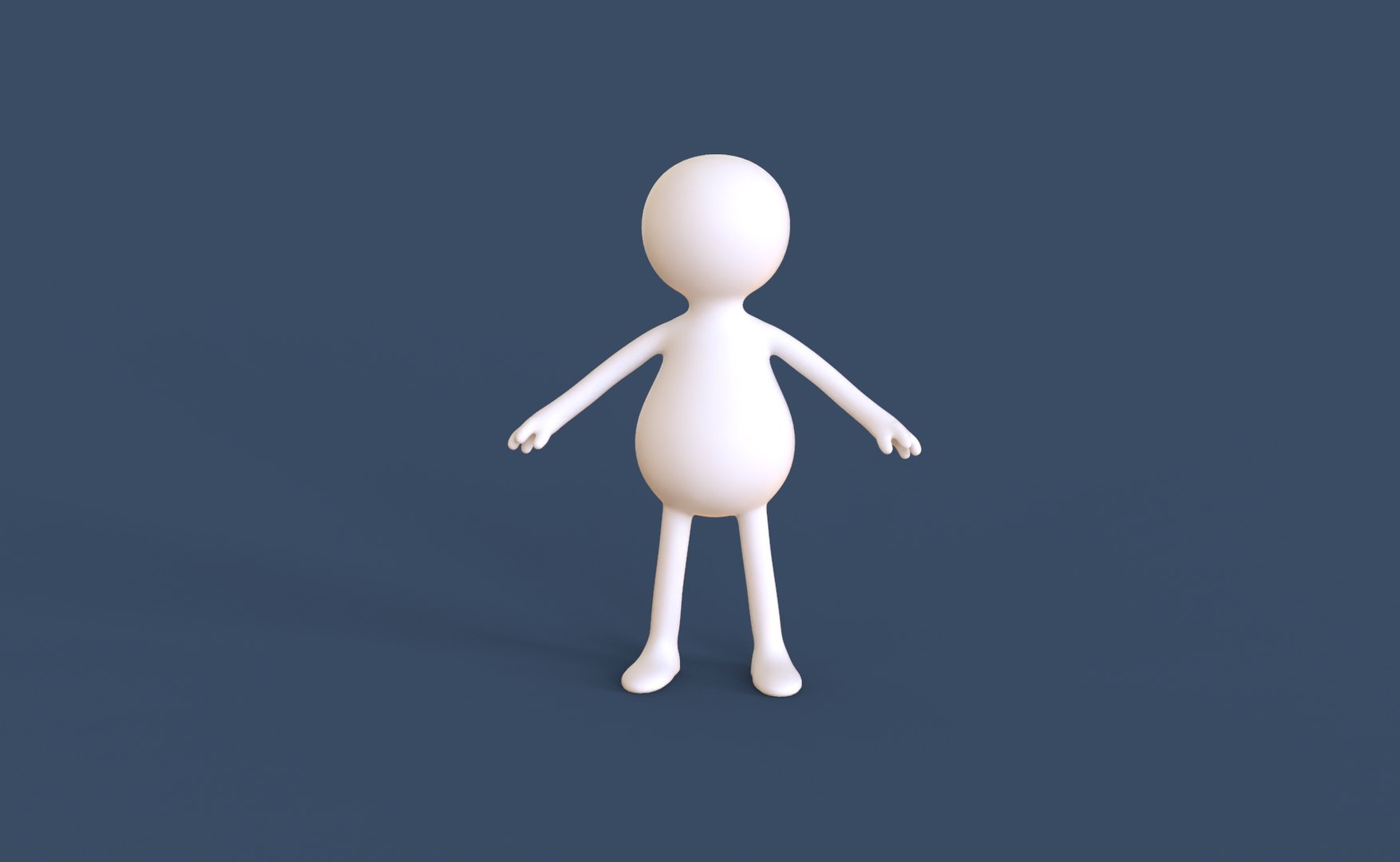 Stickman 02 Rigged Low Poly Model - TurboSquid 2319849